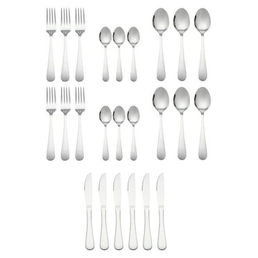 Disney Exclusive Mickey Mouse Character 24-Piece Silverware Cutlery Set ...