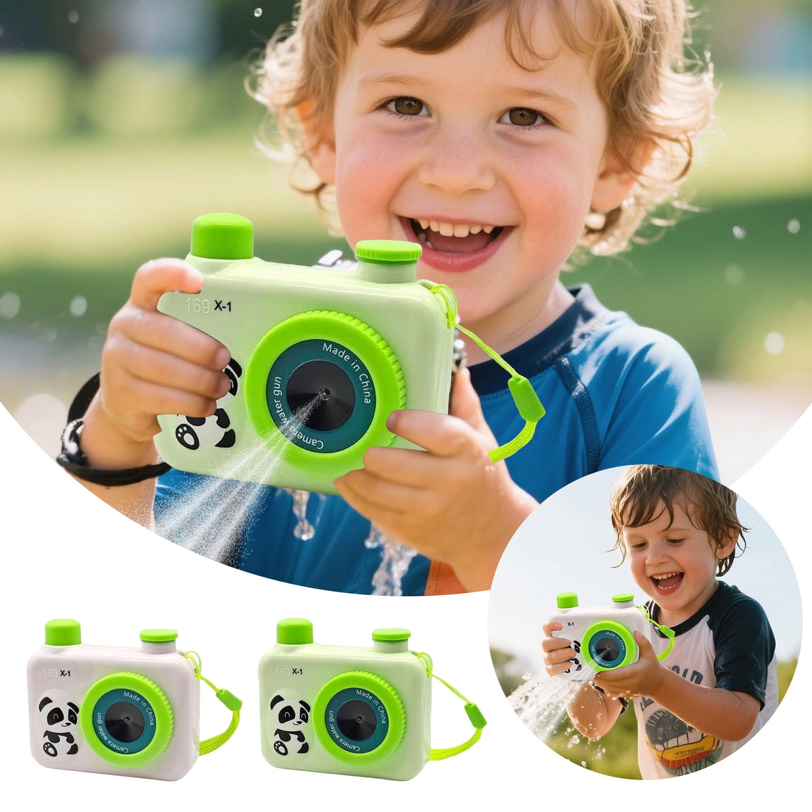 KitchenYYBD Toy cameras Bubble Toys New Children's Toys: Prank Camera Water Beach Water Play ...