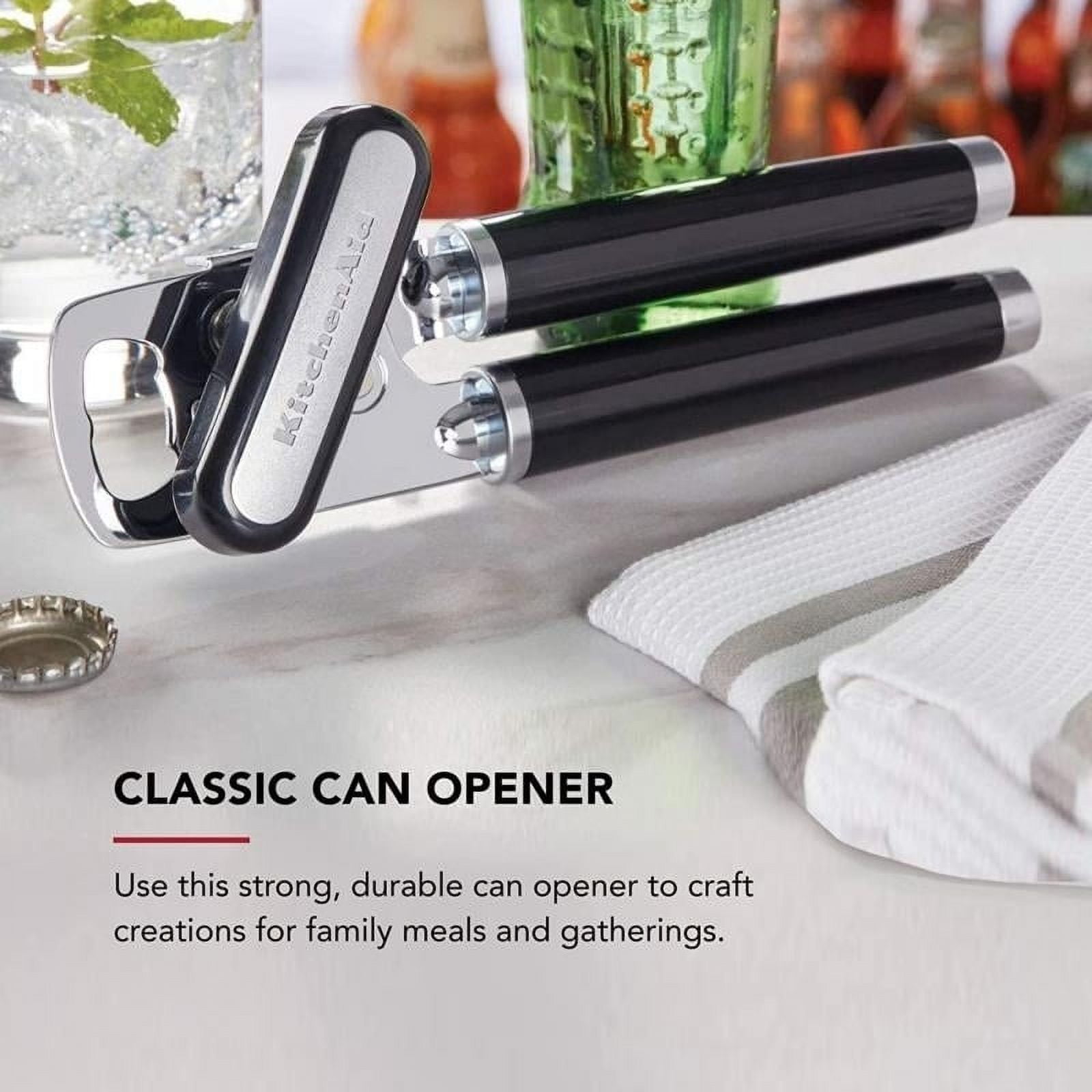 Kitchenaid Classic Manual Handheld Can Opener & Bottle Opener, 8.34 ...