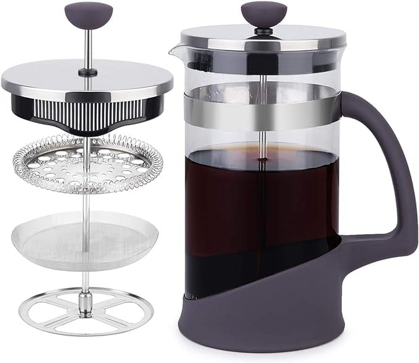 Kitchenexus French Press Coffee Maker, Coffee Press & Tea Maker with ...