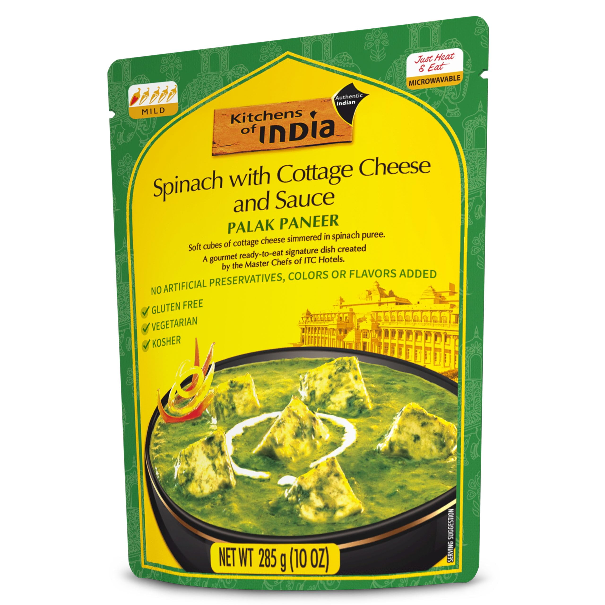 Kitchens Of IndiaUMRT Ready To Eat Palak Paneer, Spinach & Cottage ...