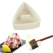 Sunsanly 6 Cavity Triangle Sushi Mold Onigiri Rice Ball Press Maker Non ...