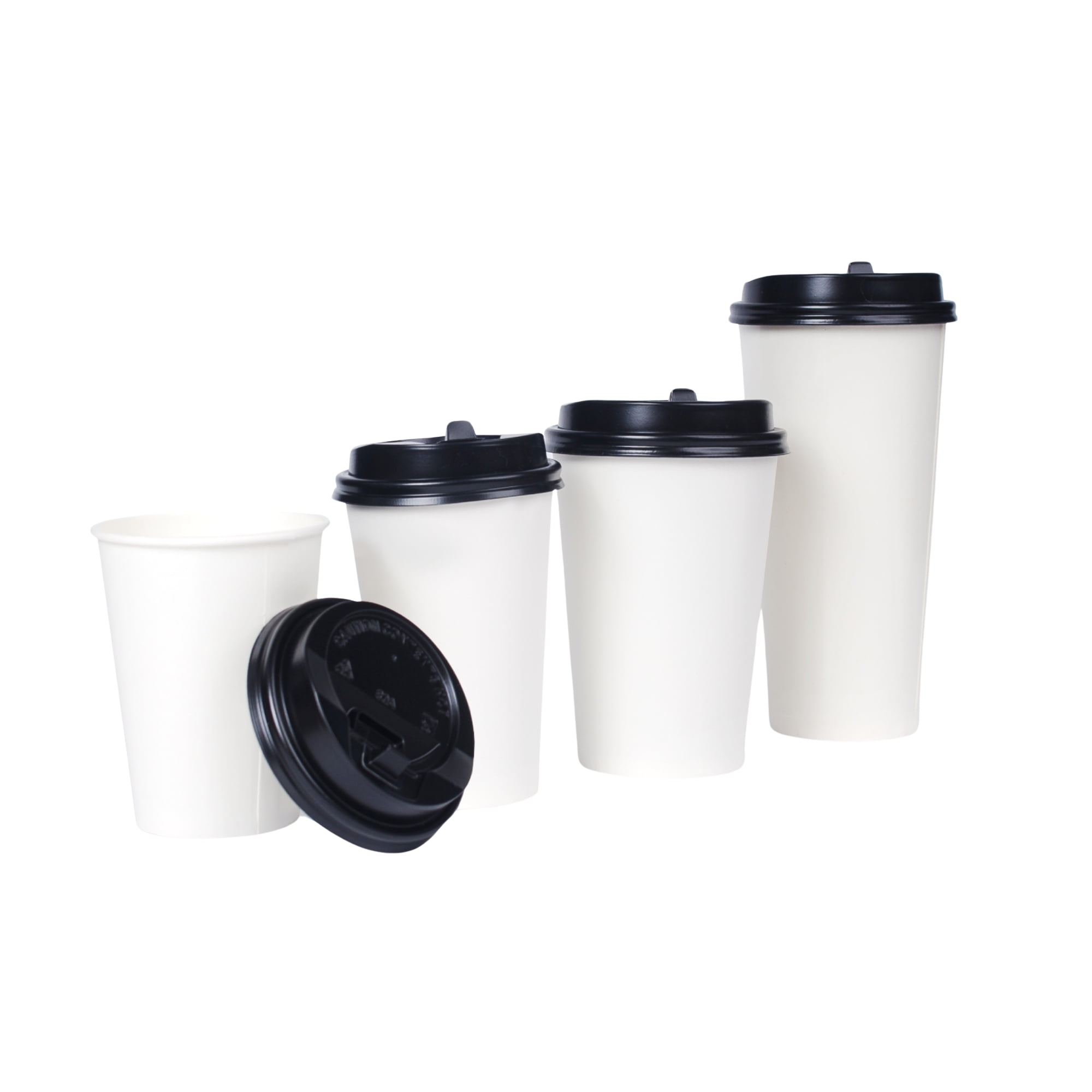 Kitchsy [10 oz - Pack of 50] Compostable Biodegradable Paper Cups with ...
