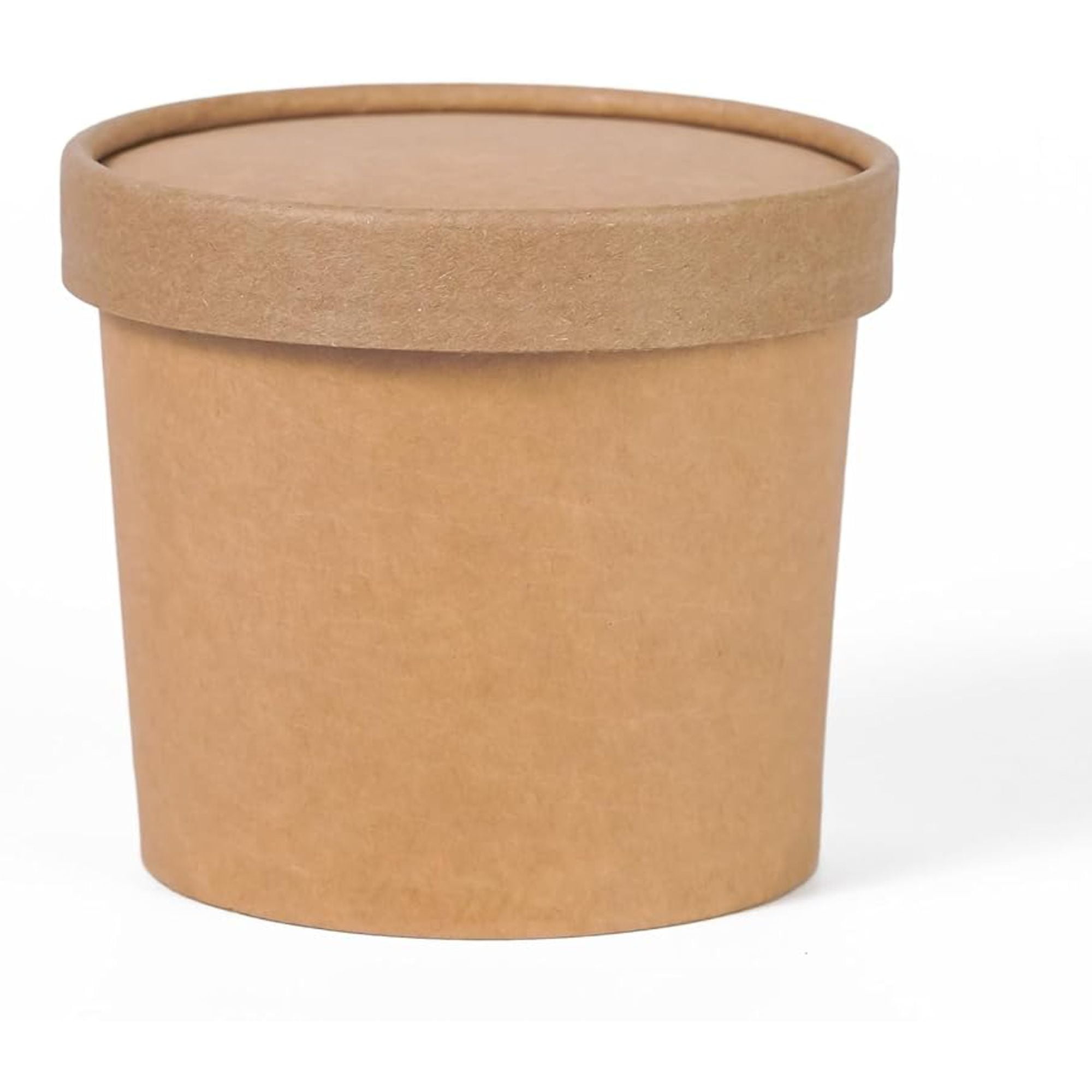 Kitchsy 12 oz/355 mL Disposable Kraft Paper Food Containers with Vented ...