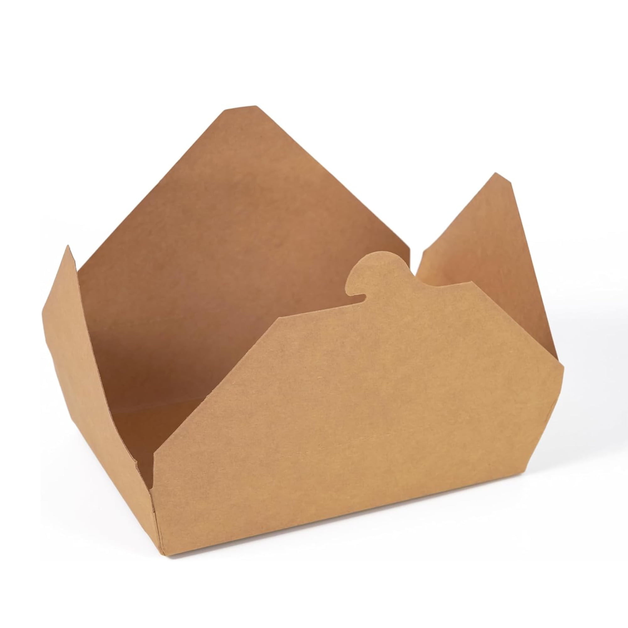 Kitchsy 66 oz Kraft Take Out Boxes - Disposable Lunch Box, Meal Prep ...