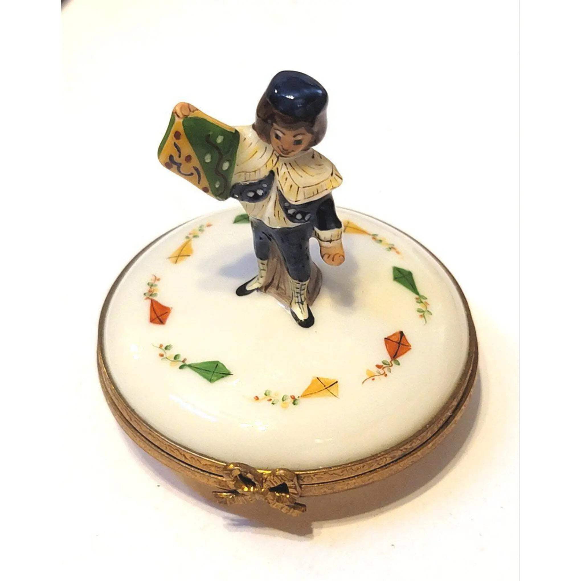 Kite Boy Man Limoges Box Porcelain Figurine - Walmart.com