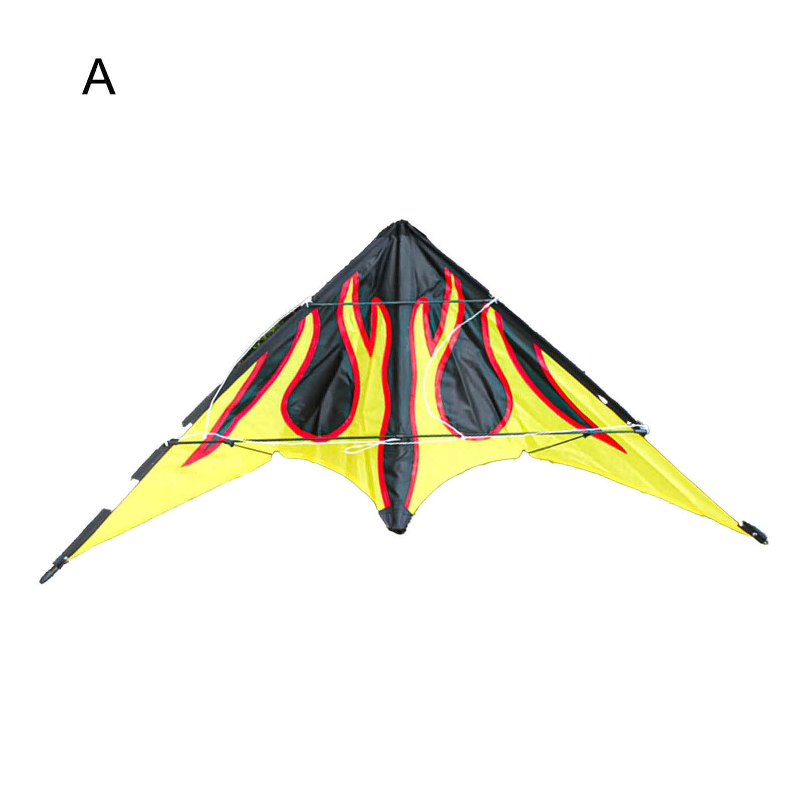 Kite Colorful Large Sound 1.2M Triangle Stunt Kite for Playing ...