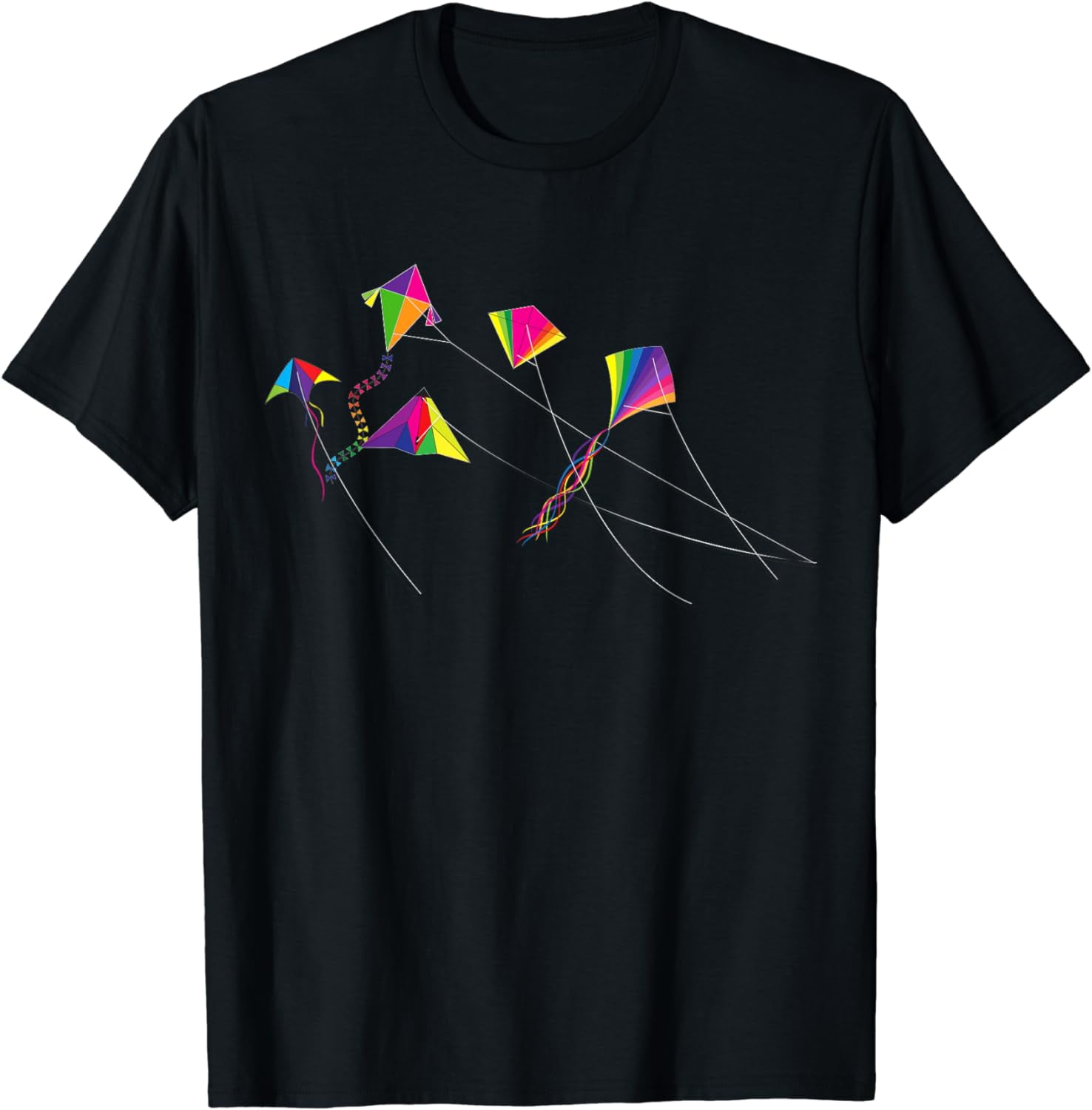 Kite Flying Kite Flyer Flying Wind Kites T-Shirt - Walmart.com