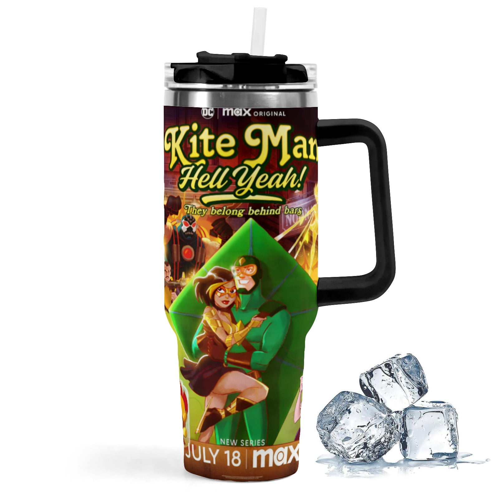 Kite Man Hell Yeah! car cKite Man Hell Yeah! has an iconic print, is ...