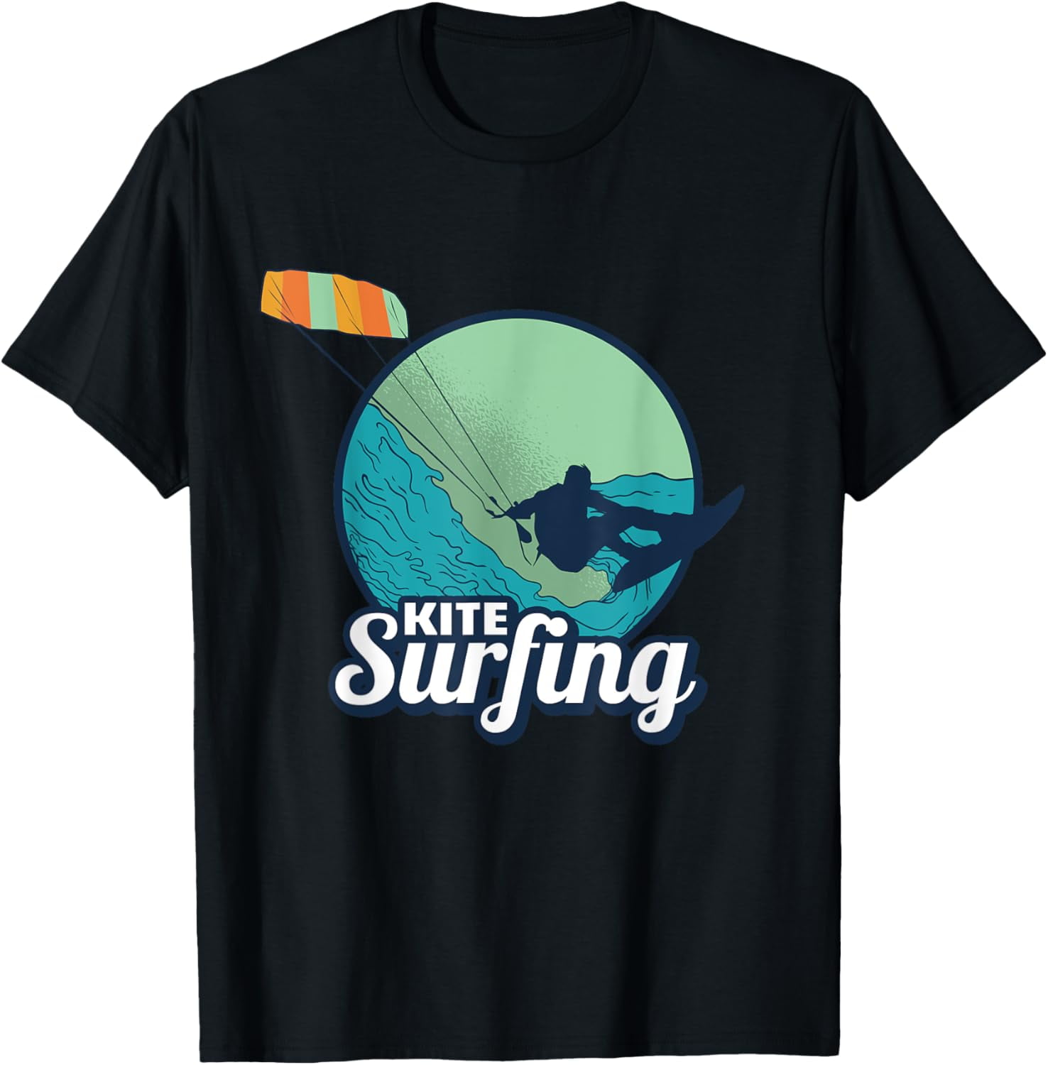 Kite Surfing Riding The Waves And Following The Wind T-Shirt - Walmart.com