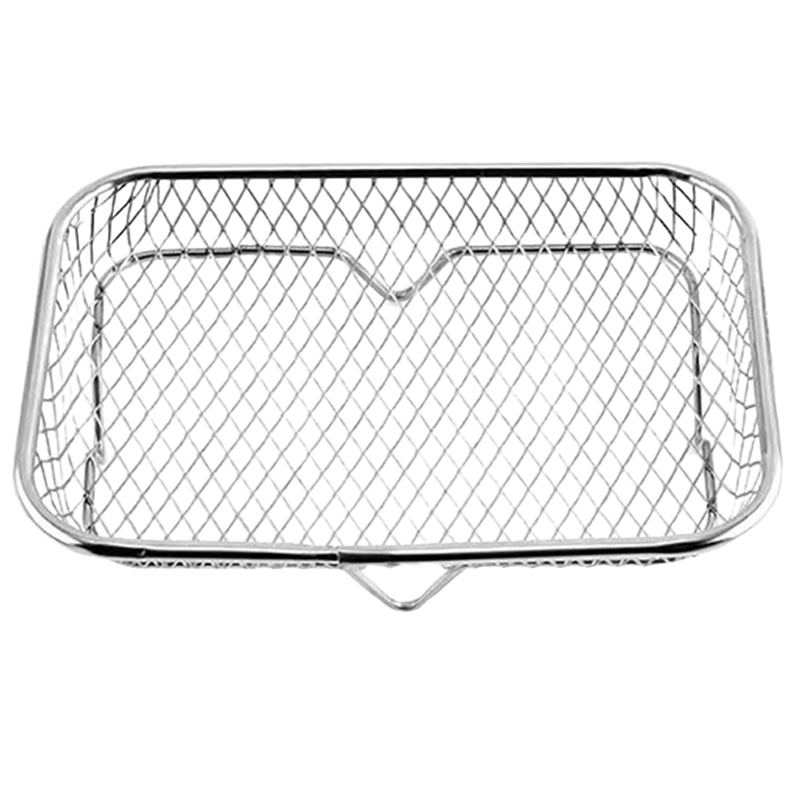 Kitecy Stackable Air Fryer Rack Cooking Rack Rectangle Stainless Steel ...