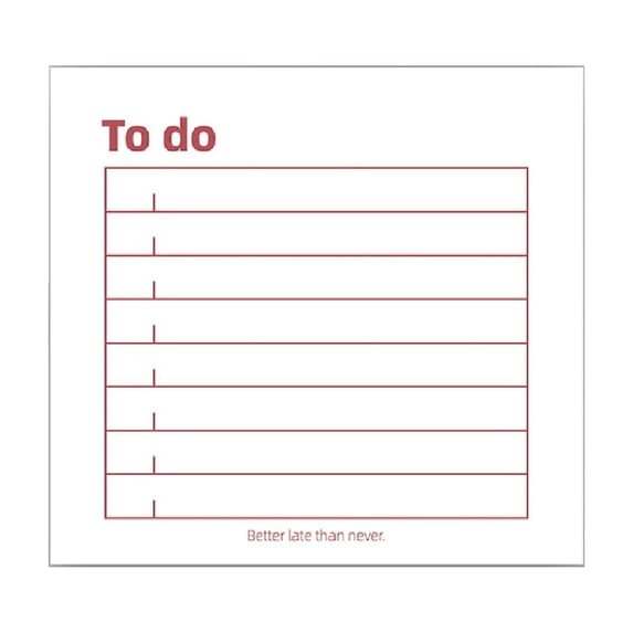 Kitecy Sticky Notes 3×3 Inch Self-Stick to Do List Notepad 50 Sheets ...