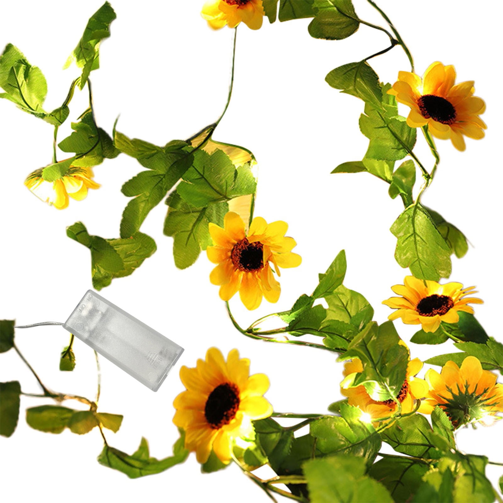 Kiteke Clearance Mother's Day Sunflower Light String 2M 20Led ...