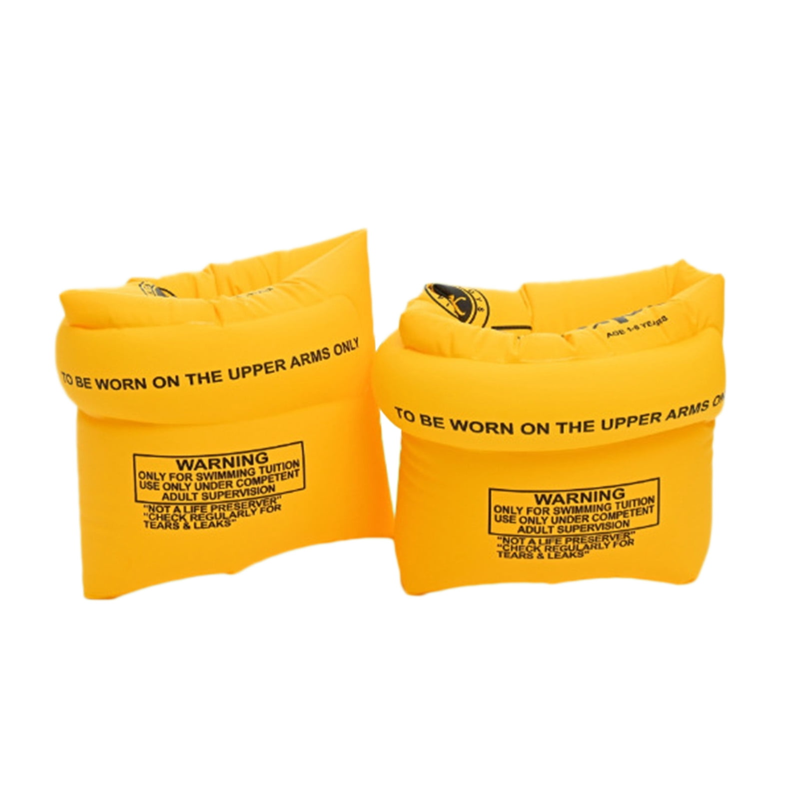 Kitem 1 Pair Adults Arm Float Inflatable Swimming Arm Band Floating ...