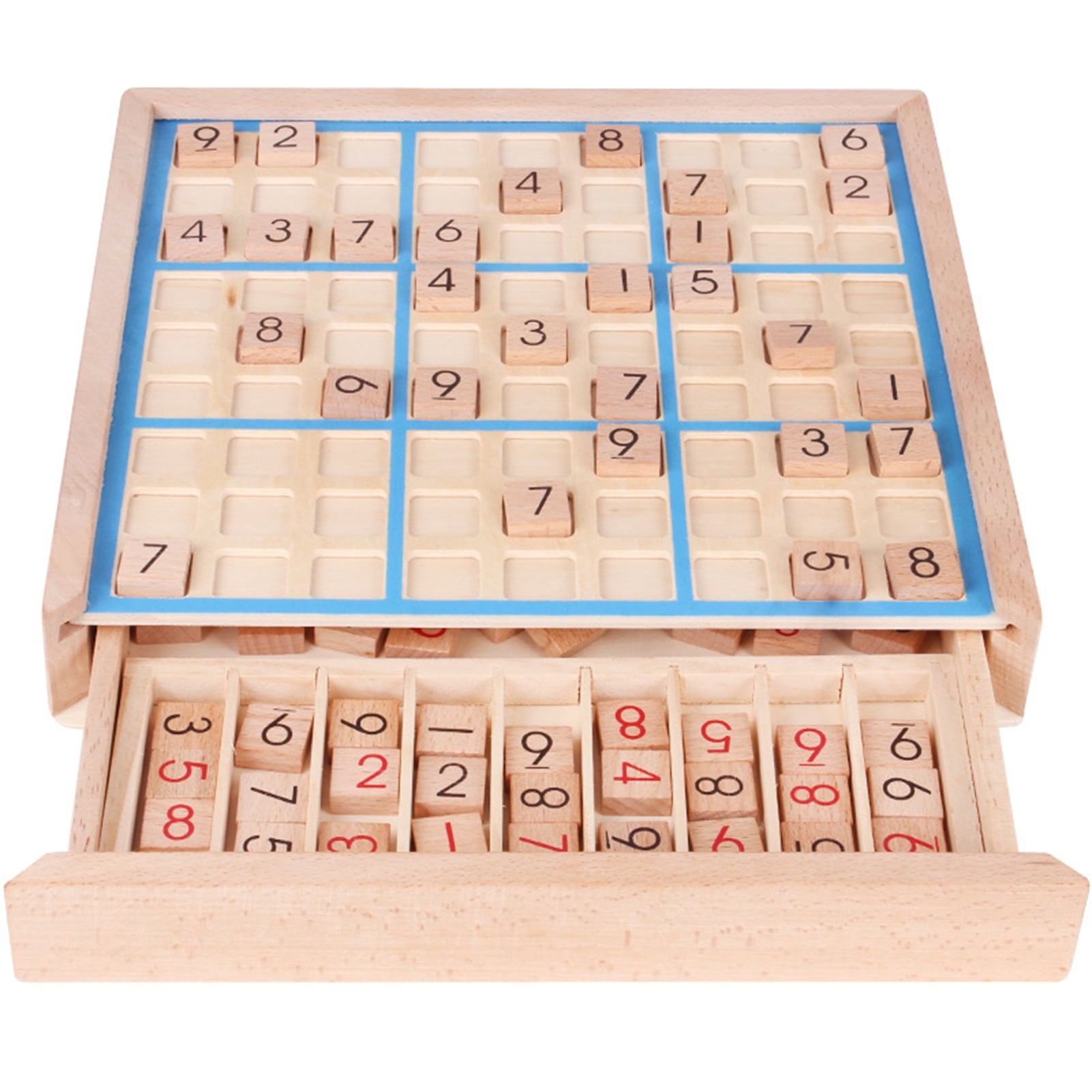 Kitem 1 Set Sudoku Educational Multi-function Wooden Desktop Games ...