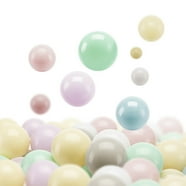 PlayMaty 100-Piece Soft Plastic Pit Balls for Children, 2.16 Inches ...