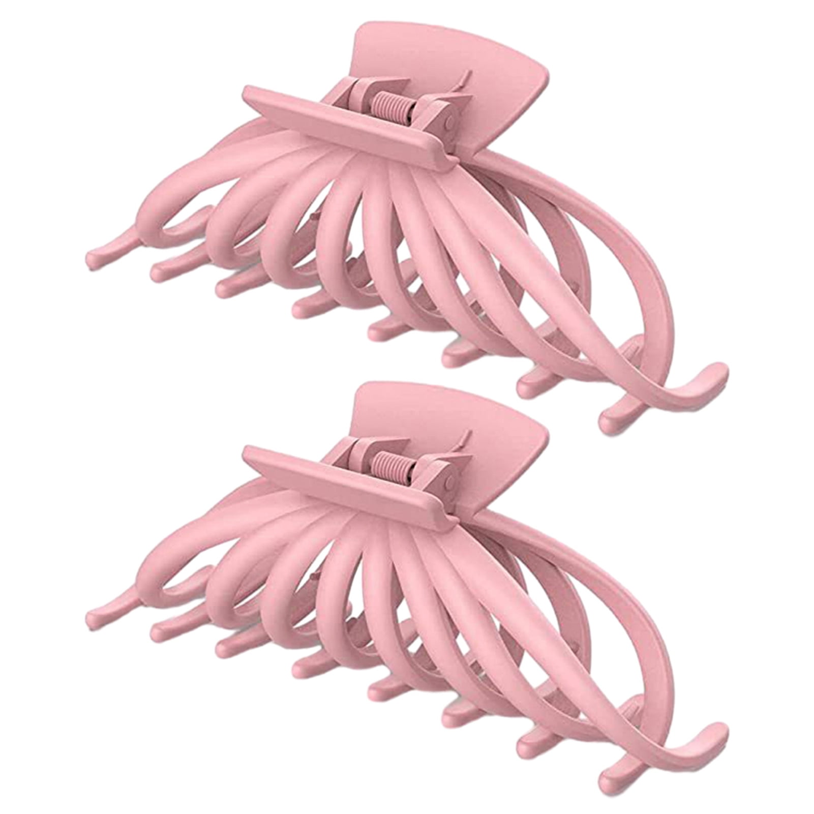 Kitem 2 Pcs Women Hair Claws Hollow Cross Teeth Strong Claw Anti-slip ...