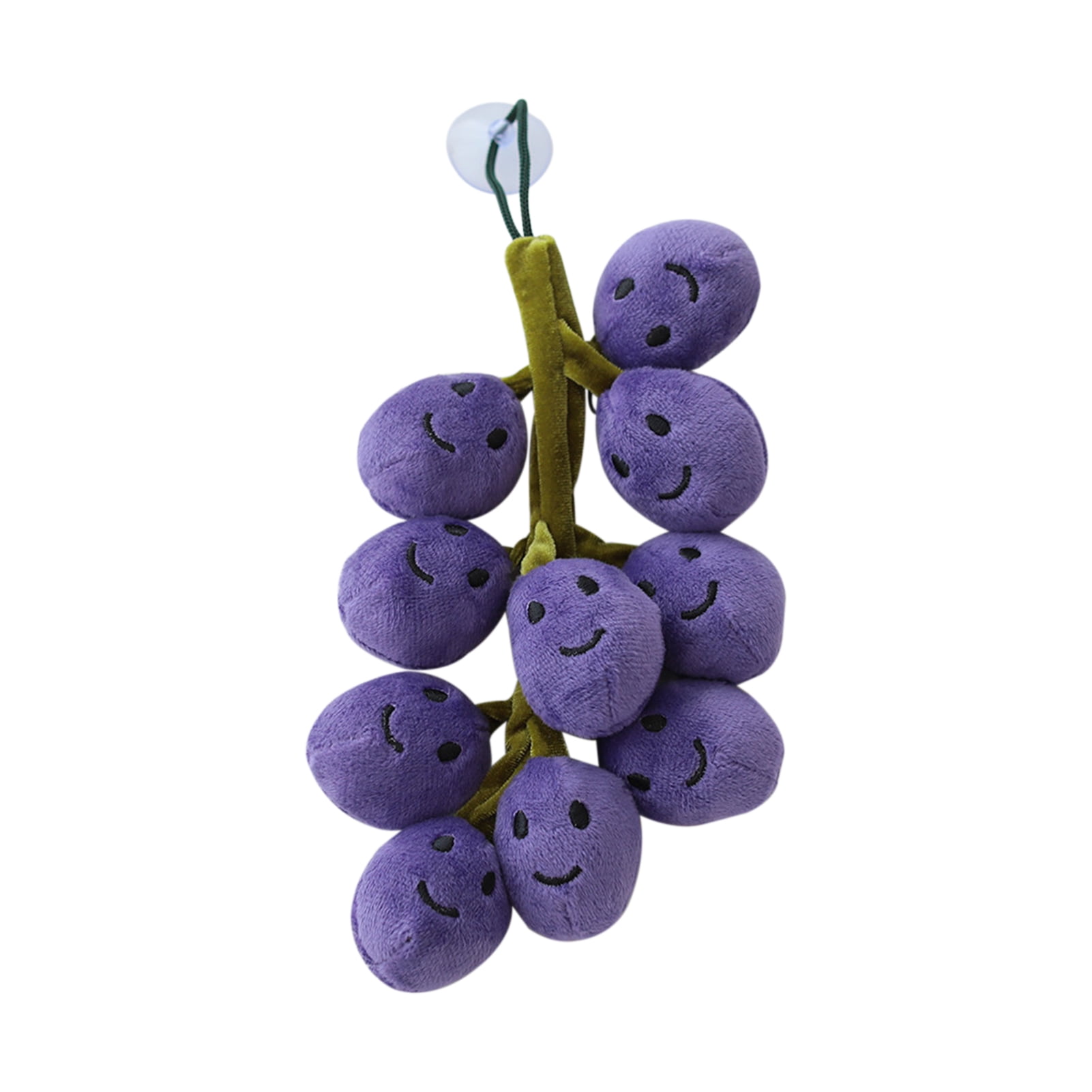 Kitem 20/26CM Grape Plush Toy Simulation Lifelike Doll Stuffed Soft ...