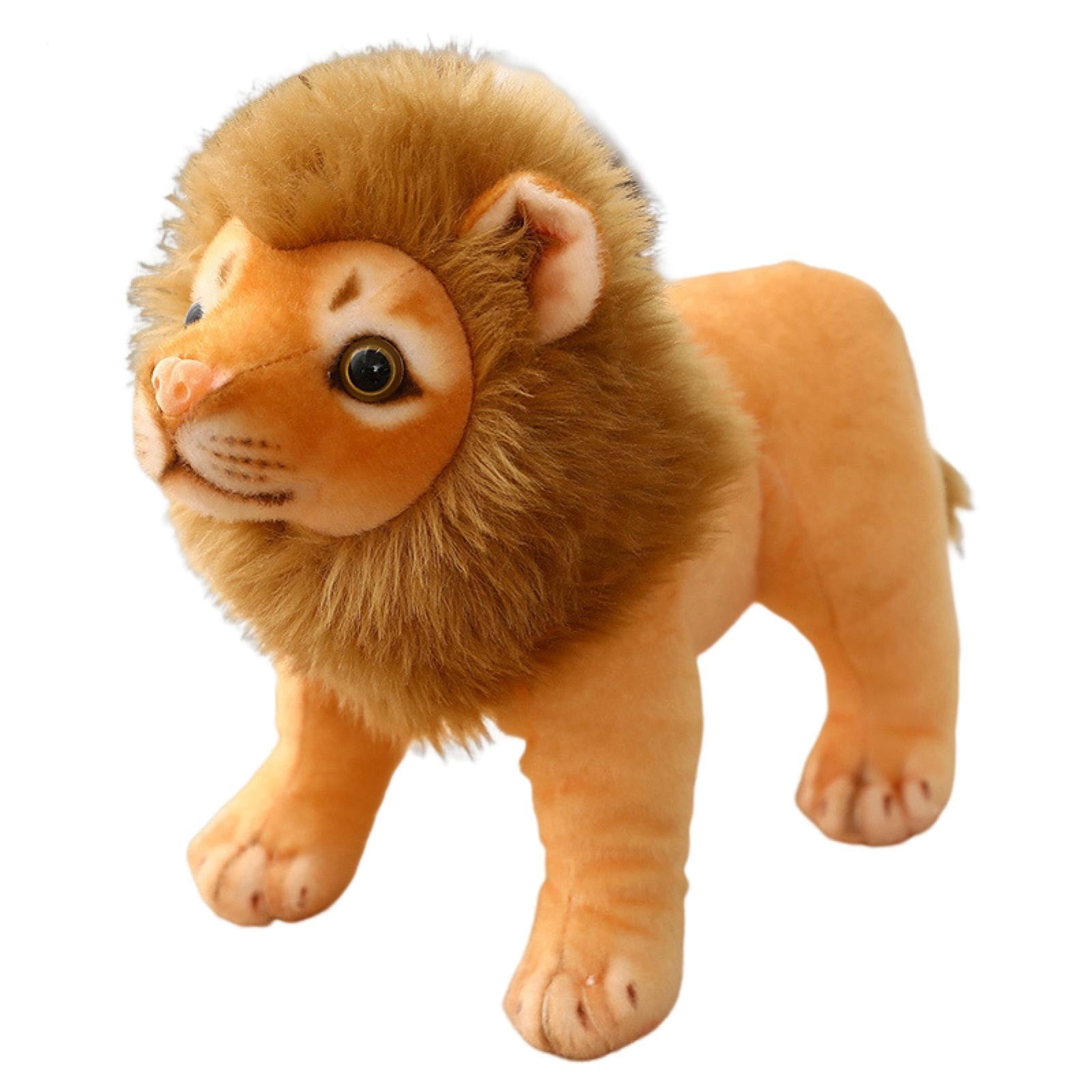 Kitem 23/28cm Lion Plush Toy Fully Filled Lovely Soft Animal Doll Sofa ...