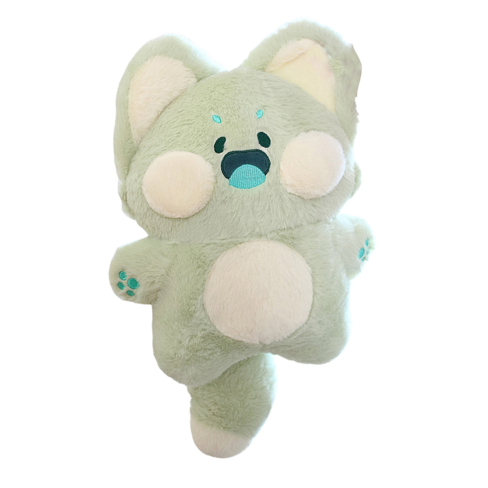 Kitem 30/40/60cm Cat Plush Toy Fluffy Smiling Kitten Lovely Cartoon ...