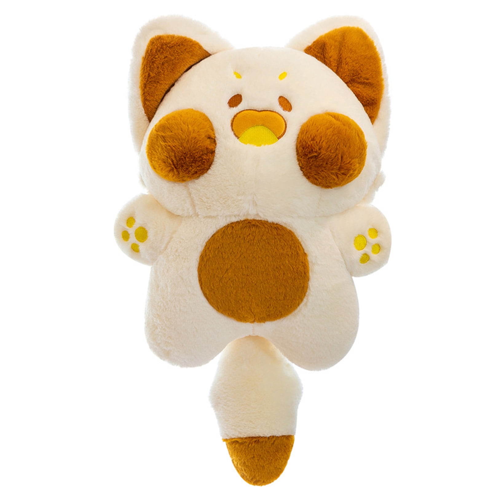 Kitem 30/40/60cm Cat Plush Toy Fluffy Smiling Kitten Lovely Cartoon ...