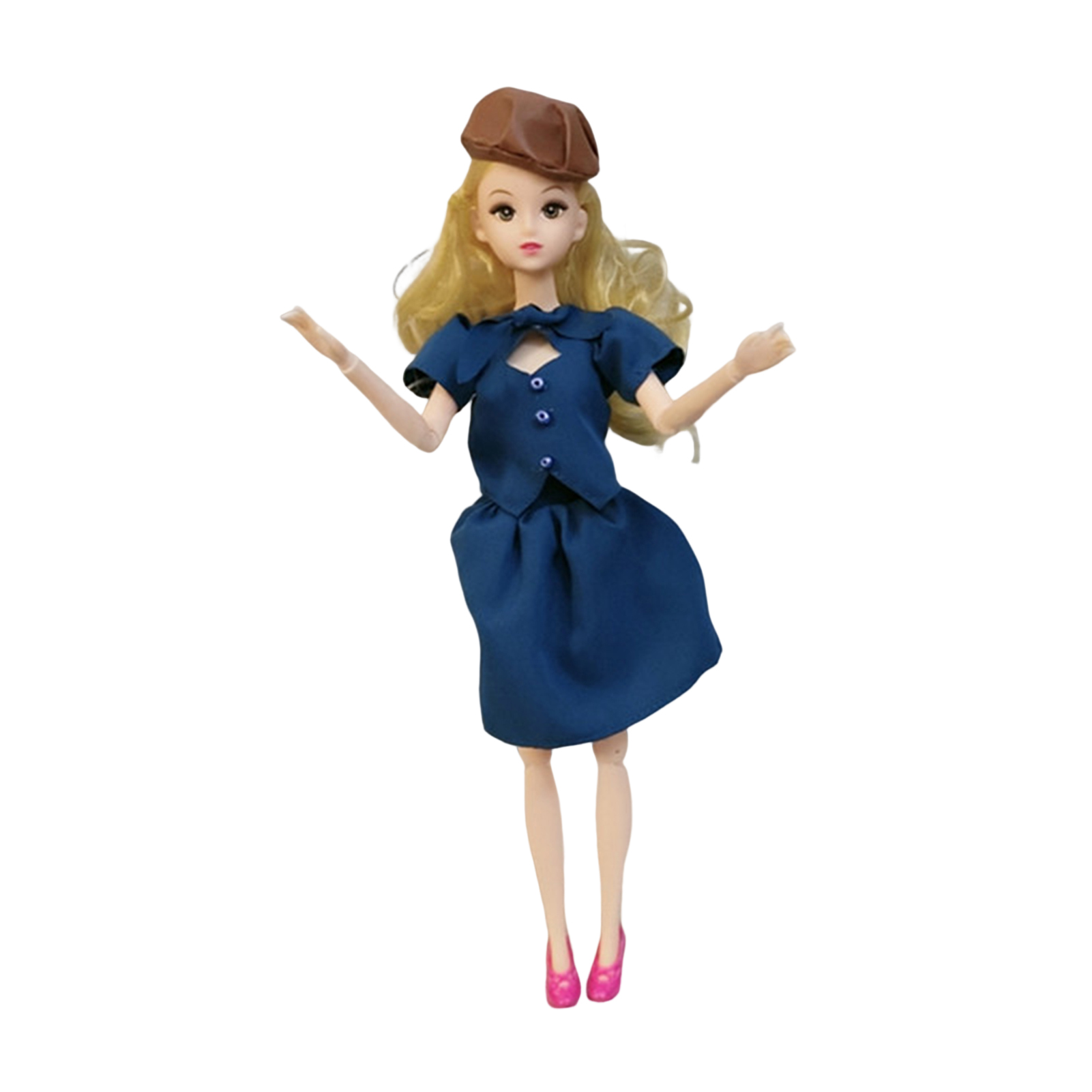 Kitem 3Pcs/Set Doll Clothes Good-looking Mini Elegant Dress Up Cloth ...