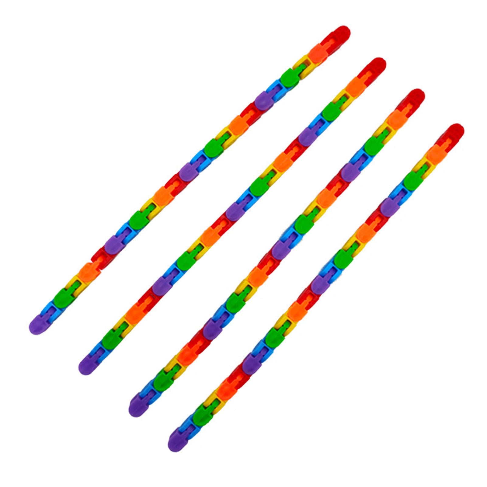 Kitem 4Pcs Wacky Track Fidget Toy Stress Anxiety Relief Educational ...