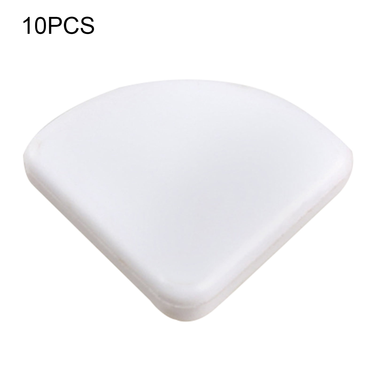 Kitem Anti Collision Corner Protection 10pcs 1.18" x 1.18" x 0.28" PVC ...