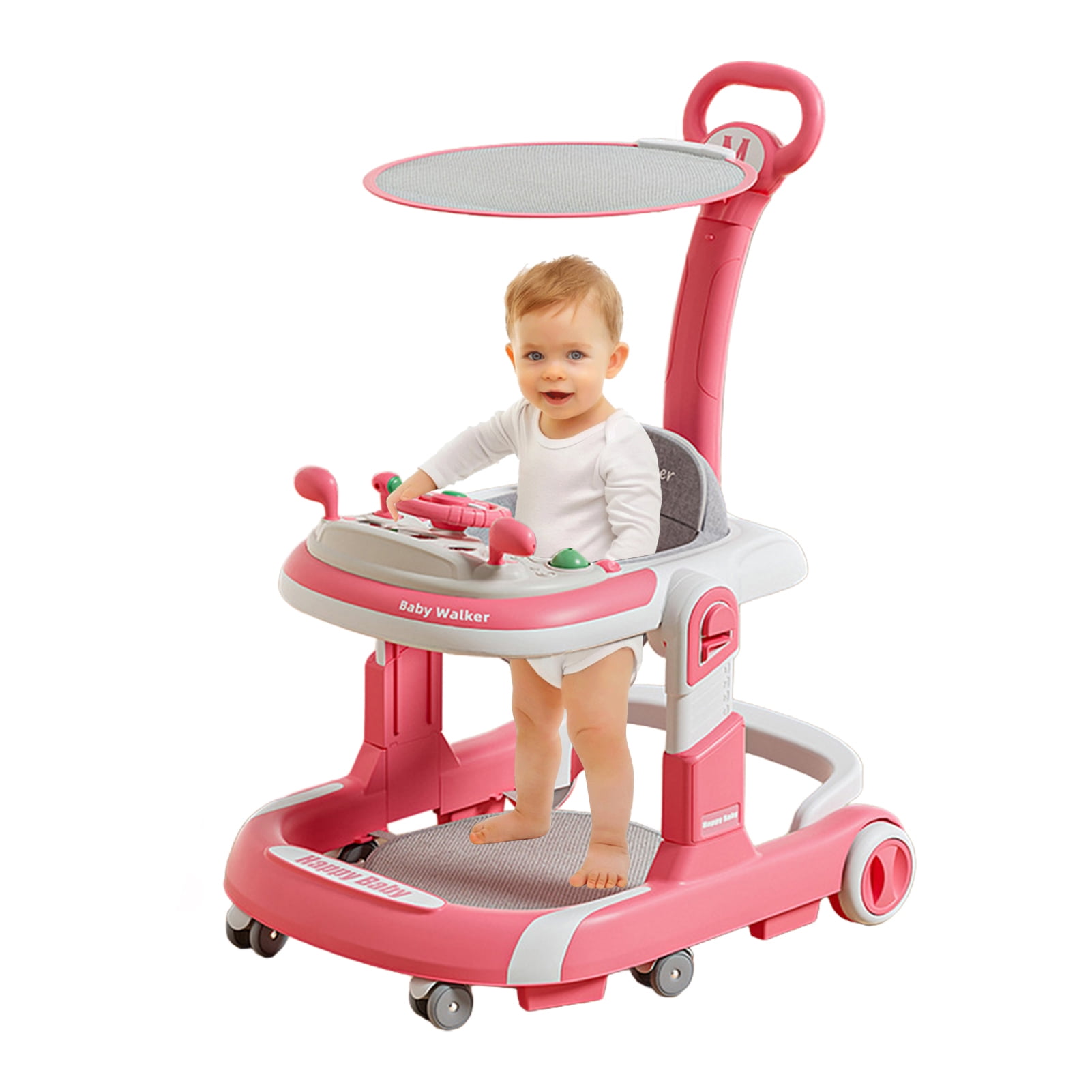 Kitem Baby Walker, Dining Chair, Stroller 3 in 1, with Detachable Music ...