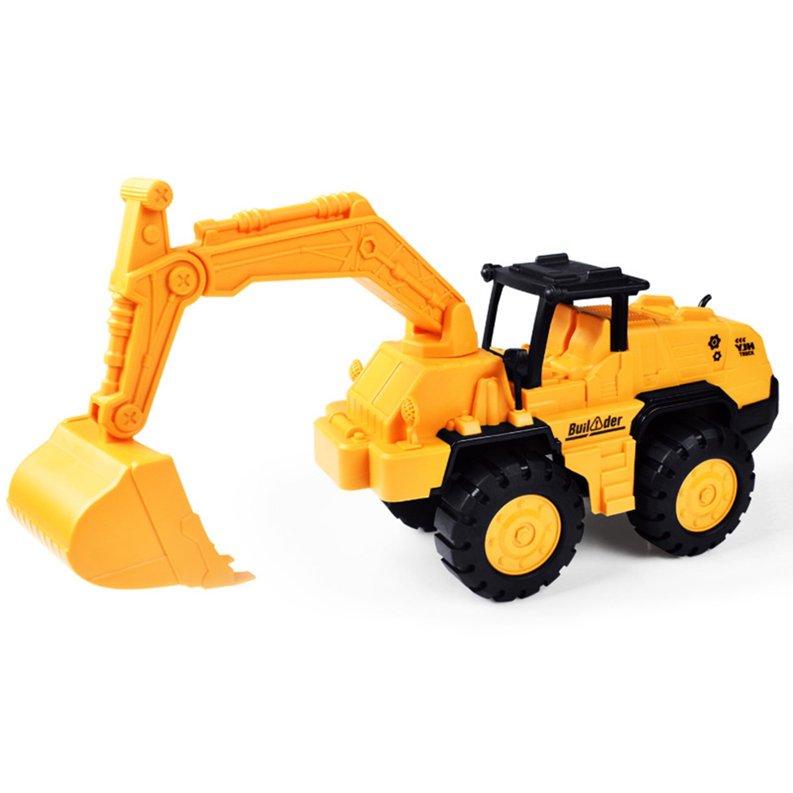 Kitem Beach Truck Toy Glide Forward Simulation Excavator Bulldozer ...