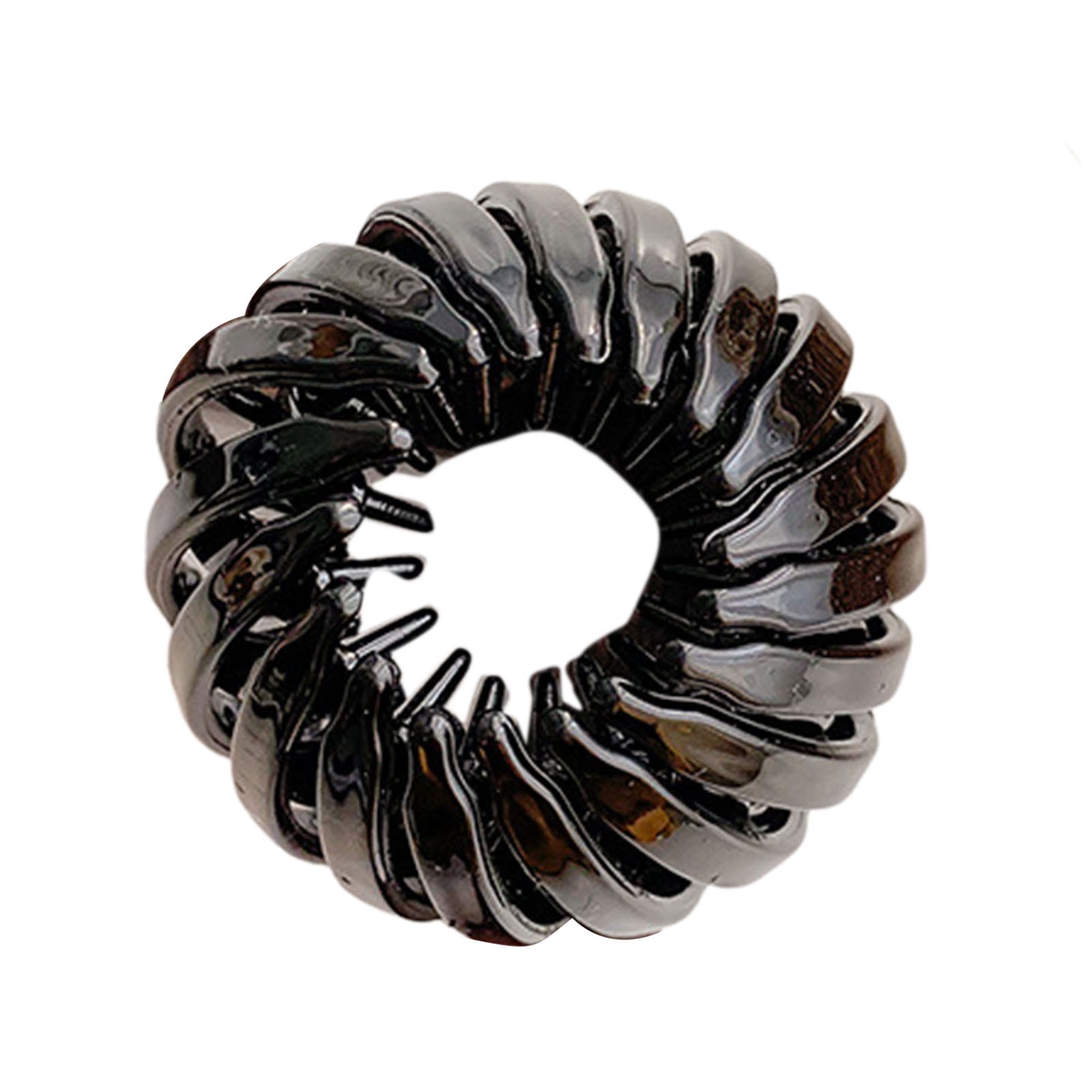 Kitem Bird Nest Shaped Bun Hair Claw Expandable Plastic Vintage ...