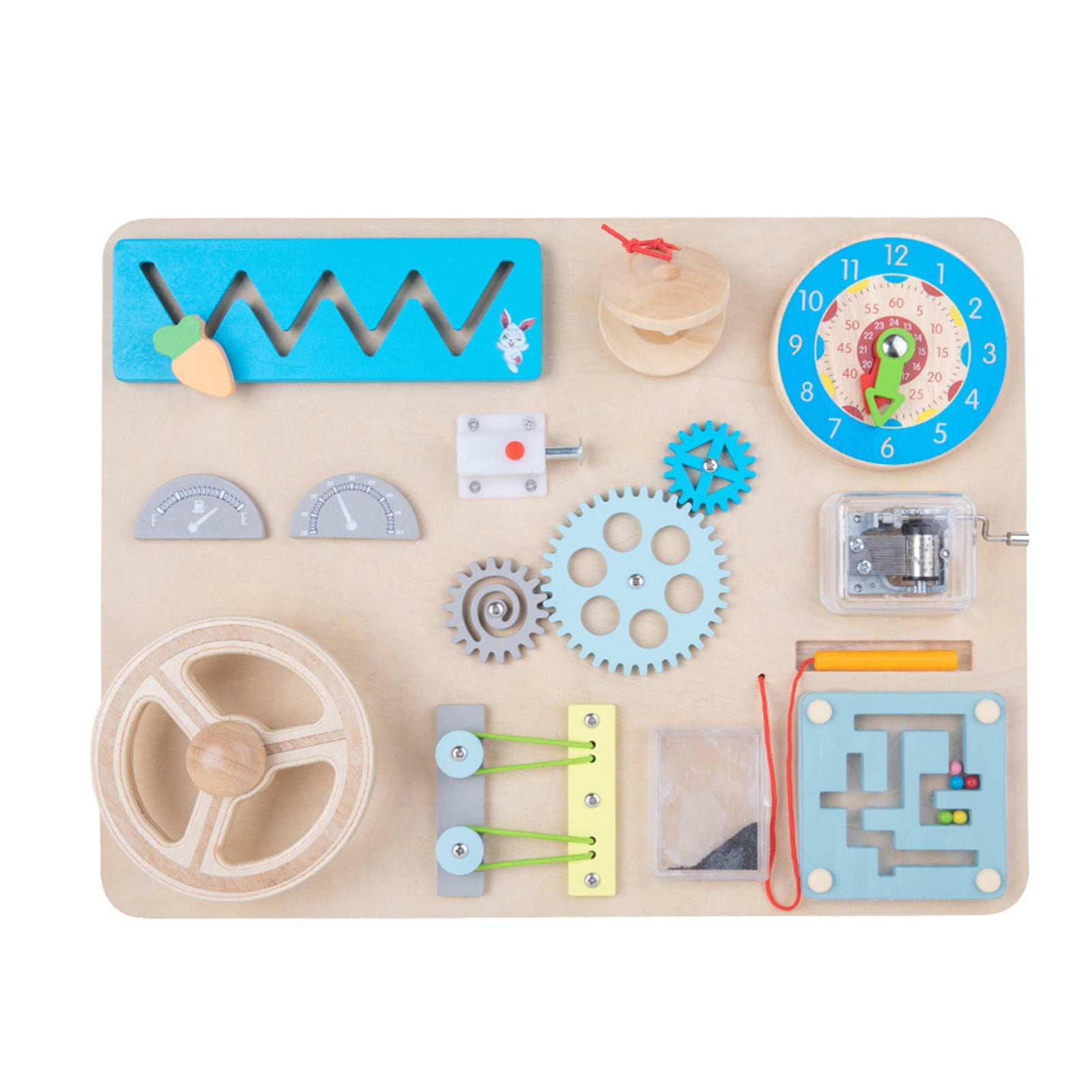 Kitem Busy Board Simulation Funny Educational Entertaining Magnetic ...