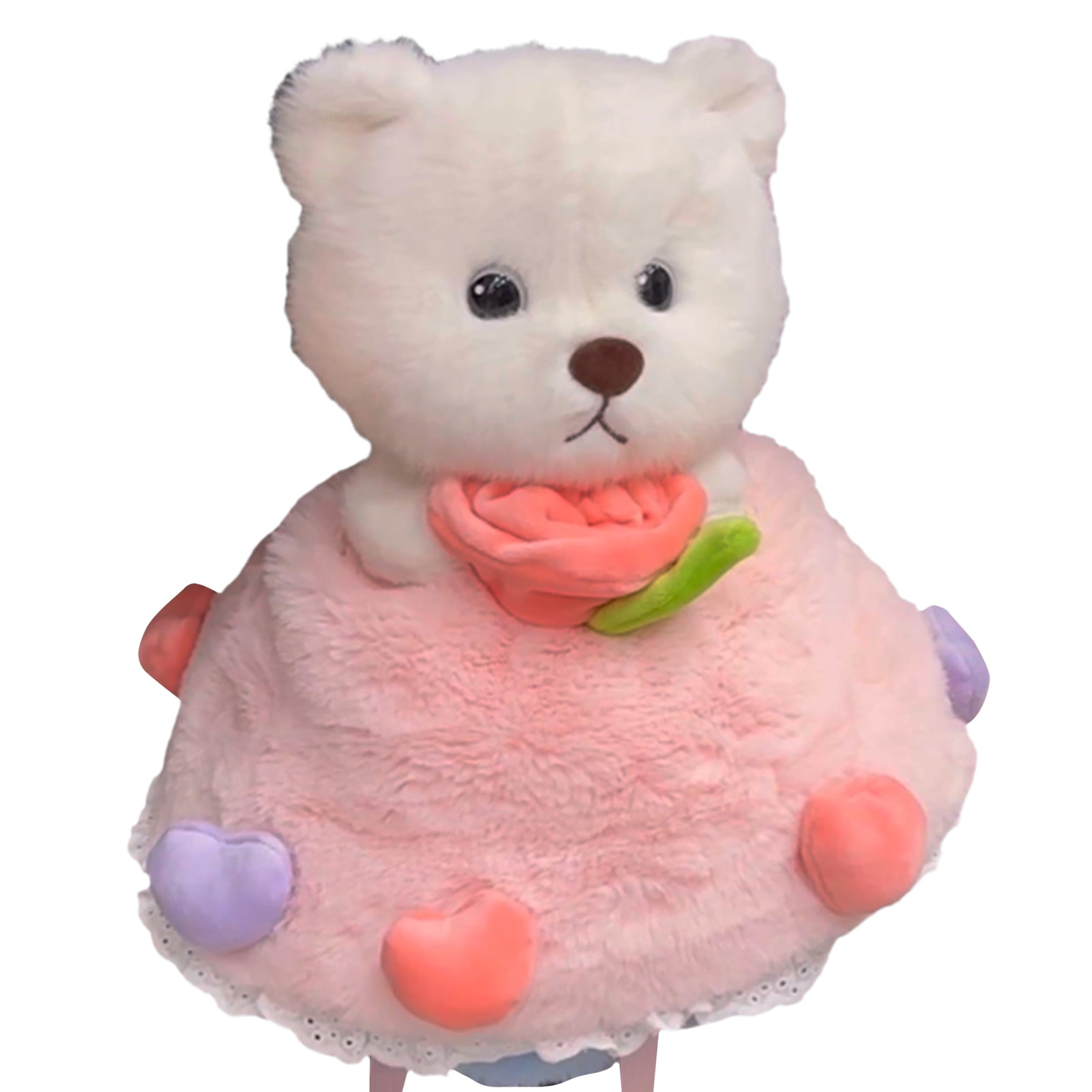Kitem Cartoon Bear Plush Toy Lovely Stuffed Bouquet Bear Doll Plushies ...