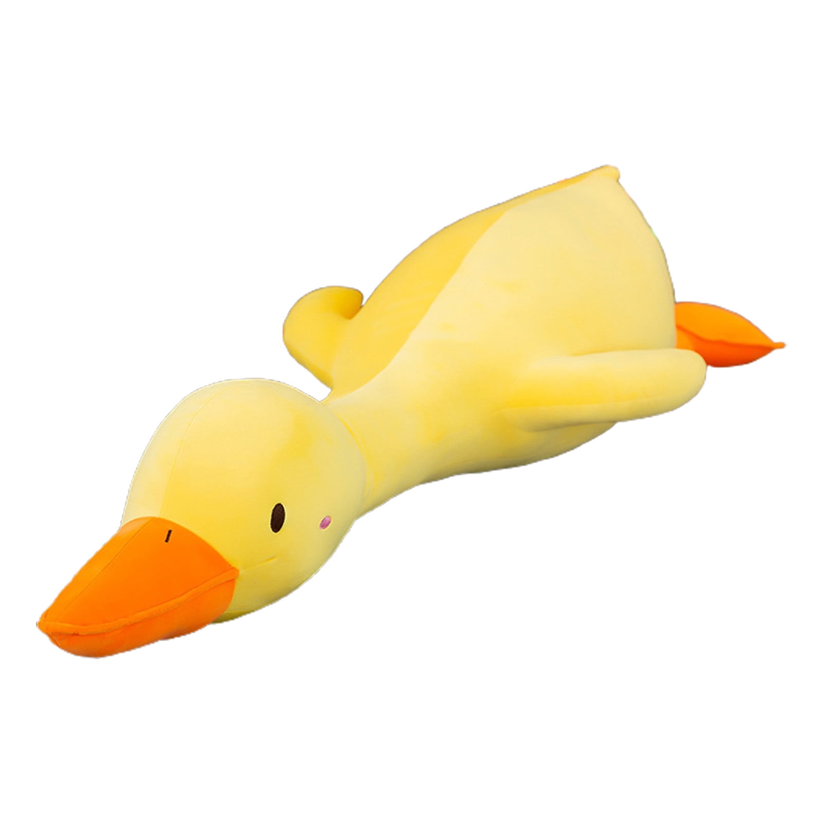 Kitem Cartoon Duck Plush Doll Super Soft Elastic Back Cushion Lovely ...