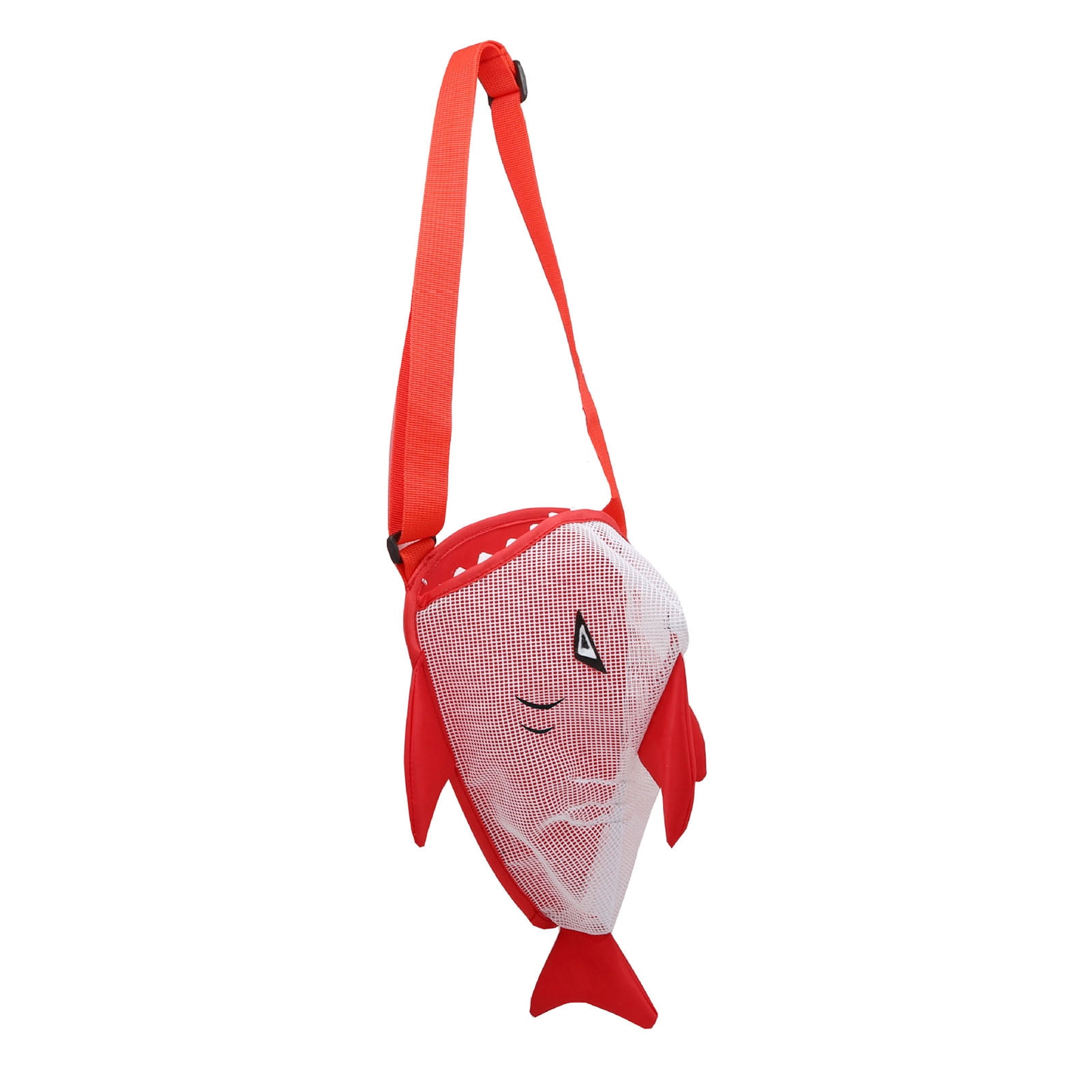 Kitem Cartoon Shark Shape Kids Beach Bag Breathable Mesh Design Toys ...