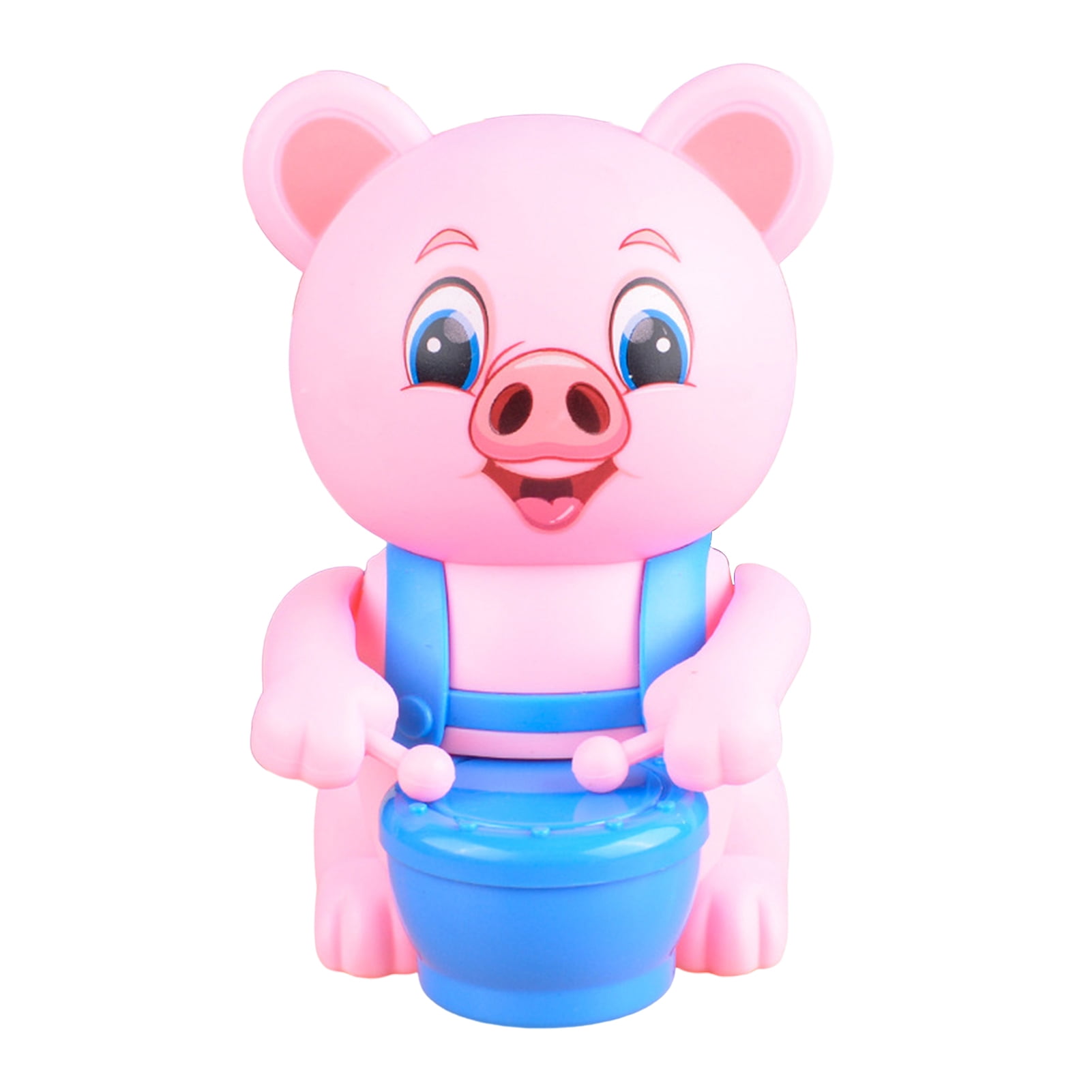 Kitem Cartoon Wind-up Toy No Battery Required Interesting Bear Piggy ...