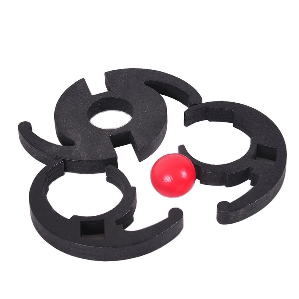 Kitem Classic Wooden Kongming Luban Lock Brain Teaser Puzzle Kids ...