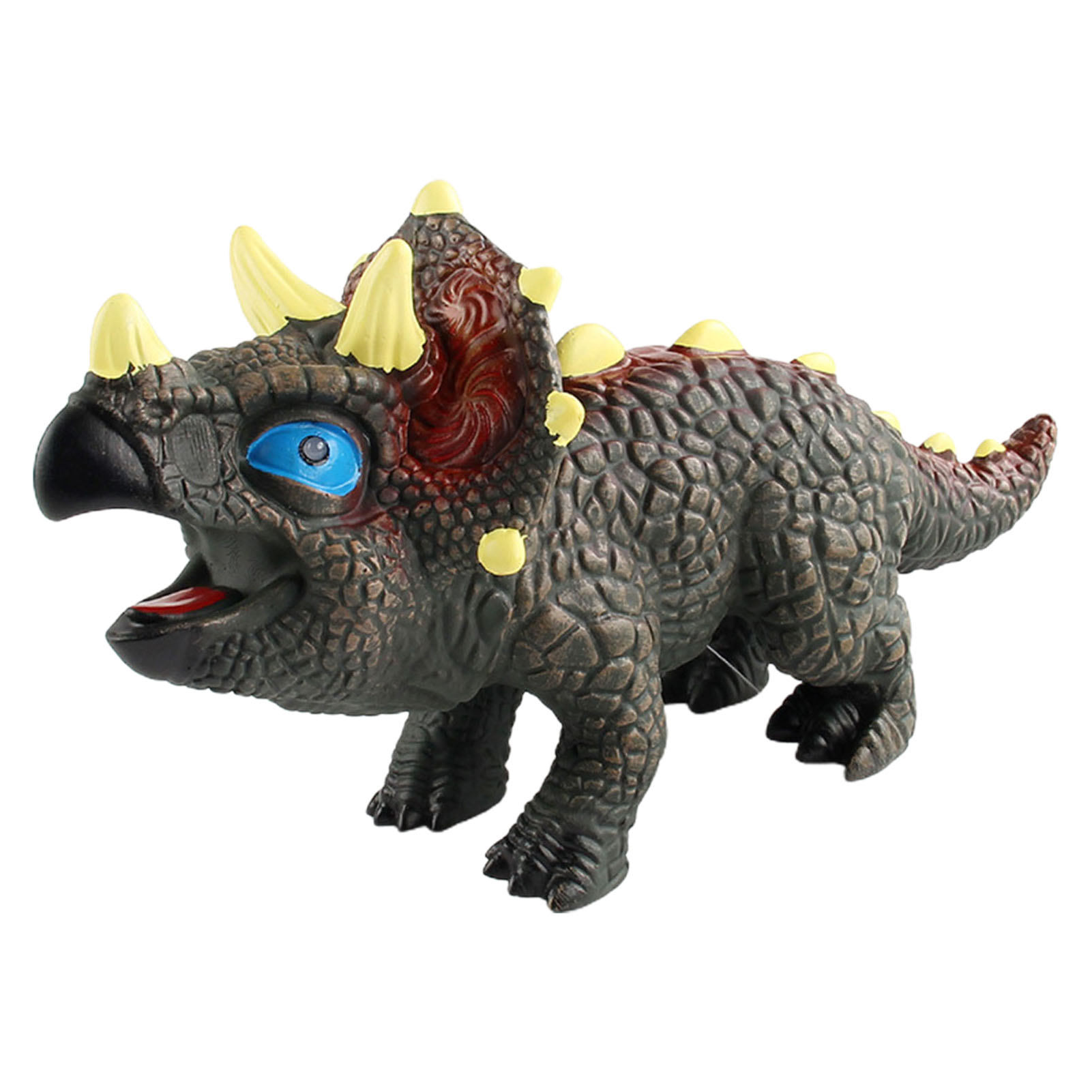 Kitem Dinosaur Model with Sound Realistic Stress Relief Soft Rubber ...