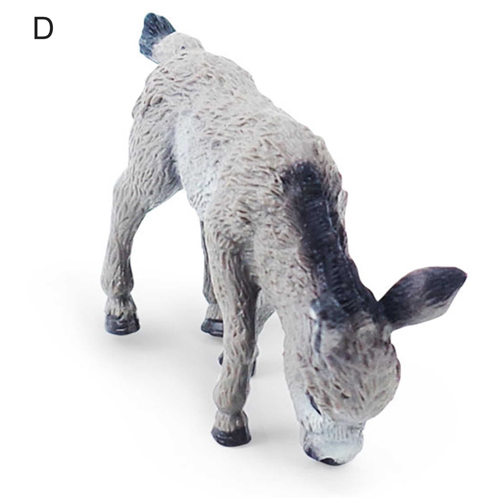 Kitem Donkey Model Figurine Decorative Smooth Surface Lovely Wild ...