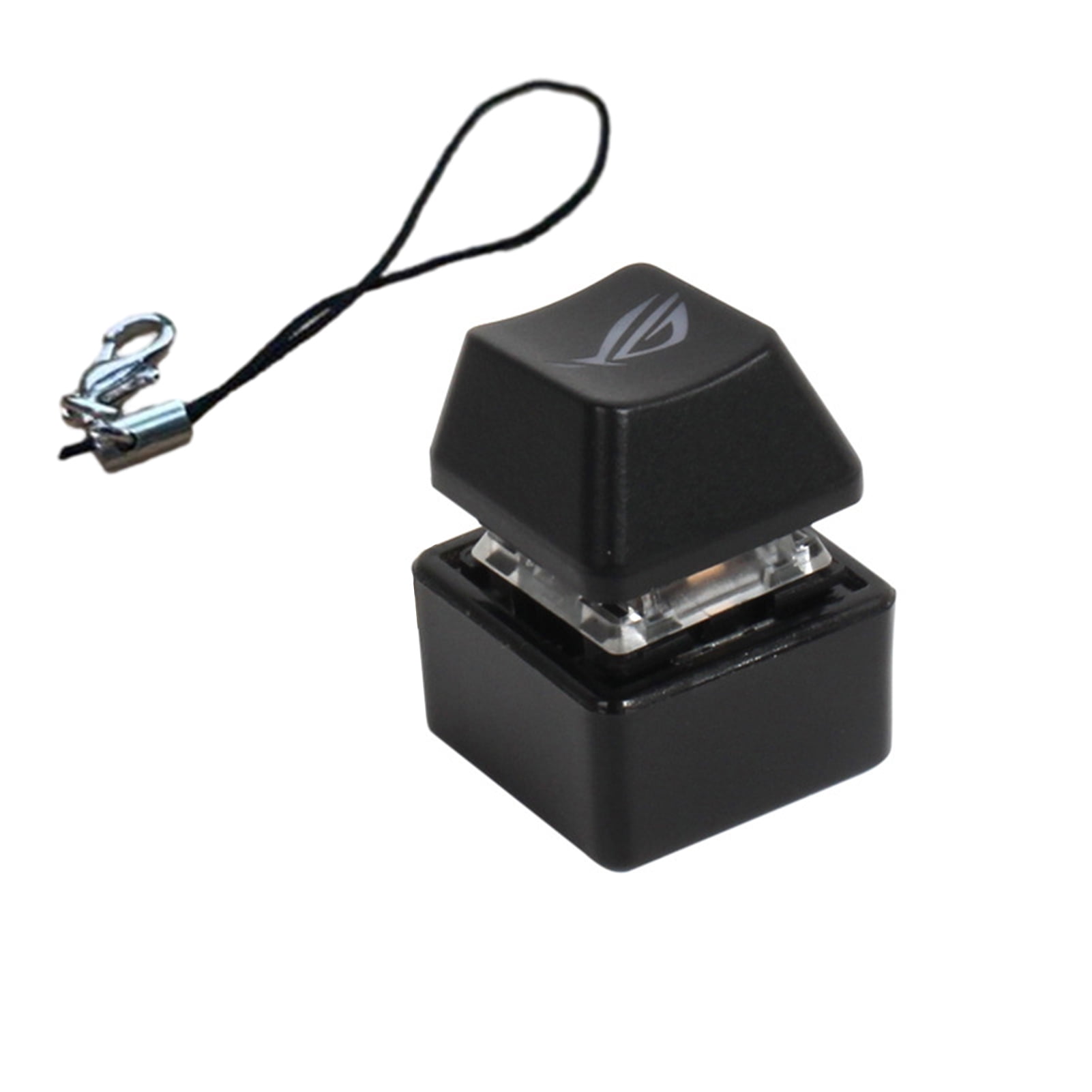 Kitem Fidget Keycap Toy Colorful LED Light Pocket-sized Finger Button ...