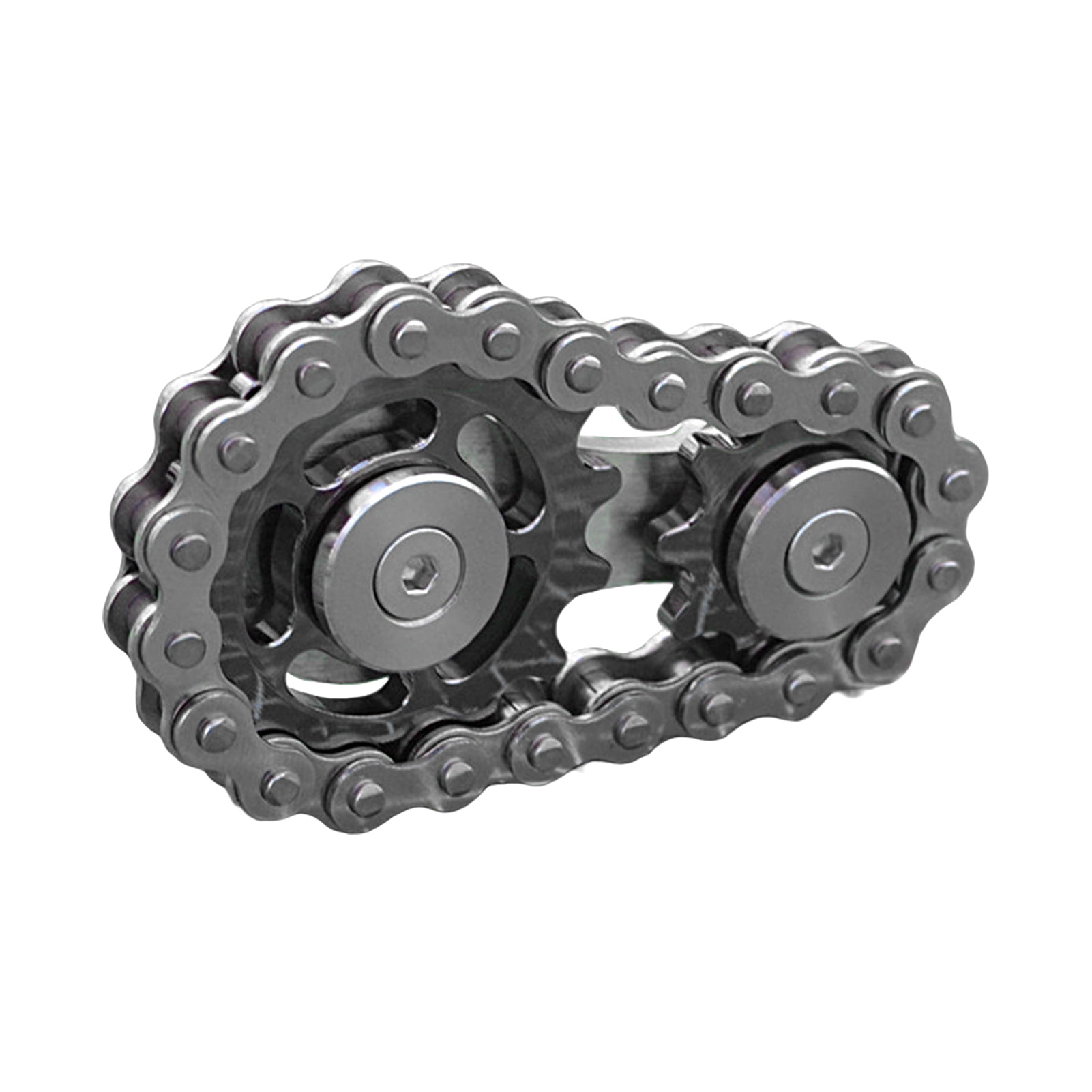 Kitem Flywheel Fidget Toy Metal Gyro Sprocket Hand Fidget Finger Toy ...