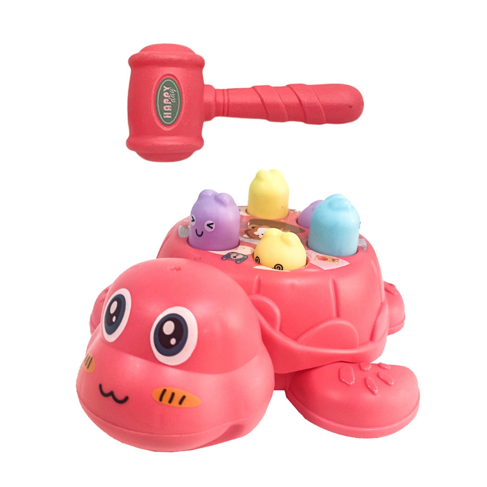 Kitem Hammer Knock Toy Whack-a-Mole Toy Colorful Lovely Cartoon Gopher ...