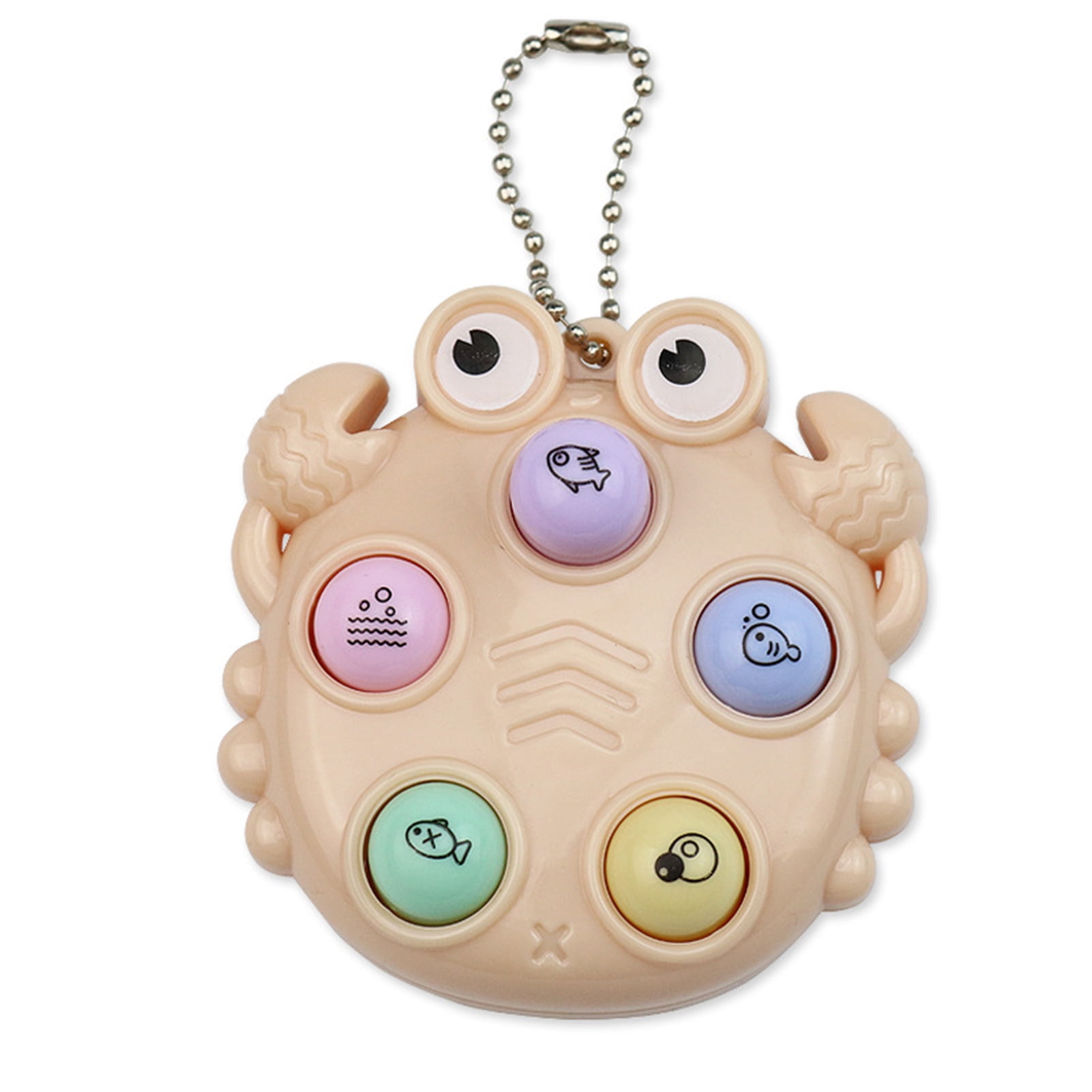 Kitem Handheld Keychain Interesting Nostalgic Toy Lovely Cartoon Crab ...