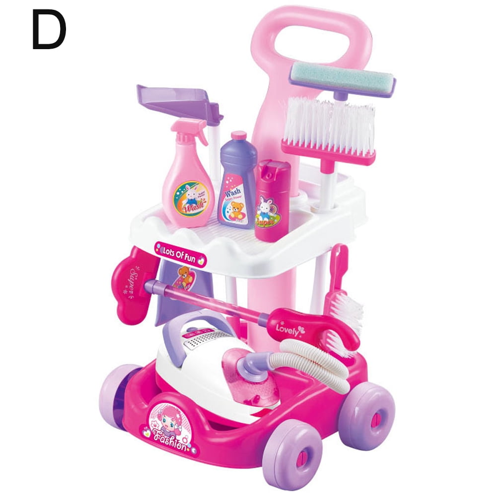 Kitem Housework Simulation Vacuum Cleaner Kids Pretend Play Toy Plastic ...