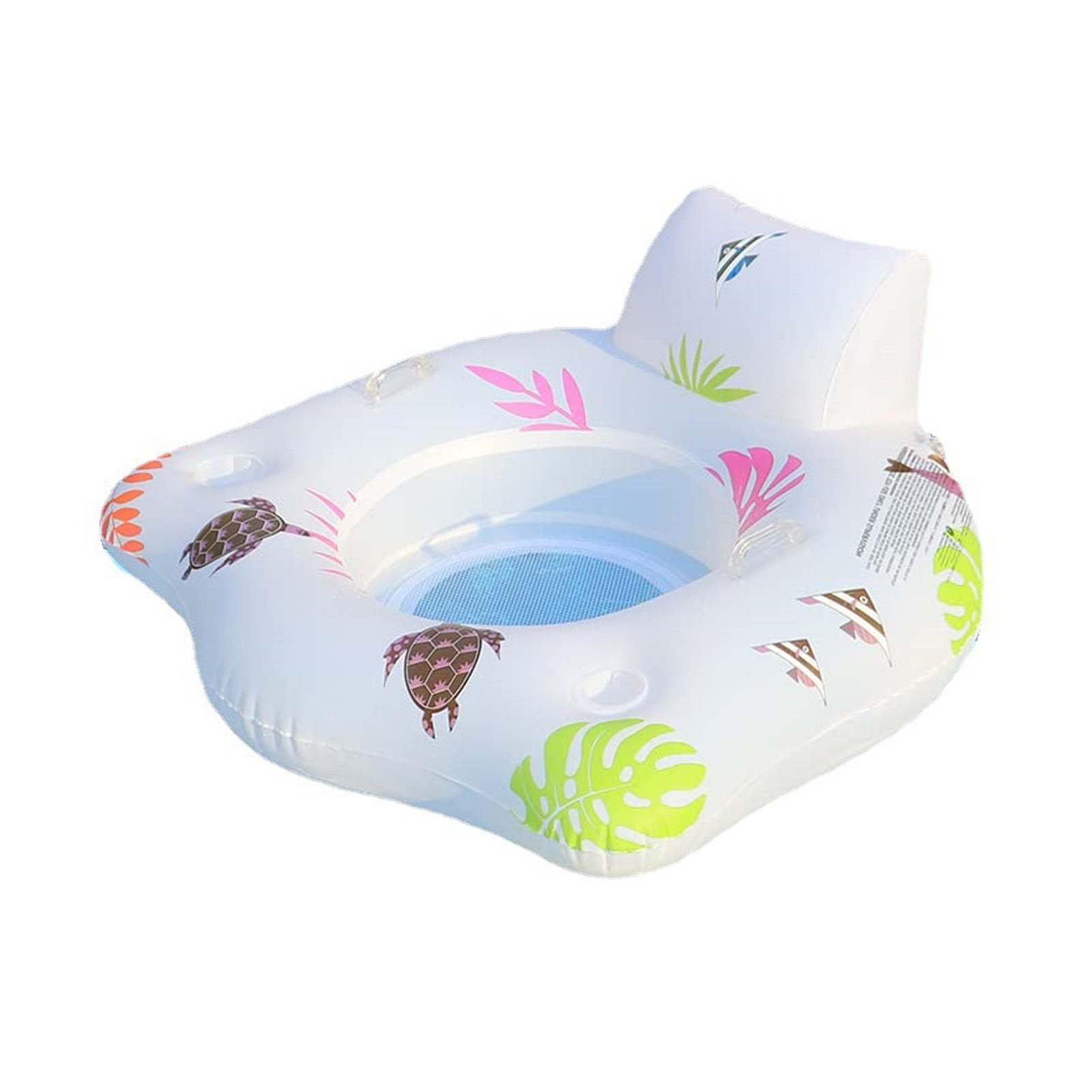Kitem Inflatable Pool Air Mattress with Head Rest U-shaped Swimming ...