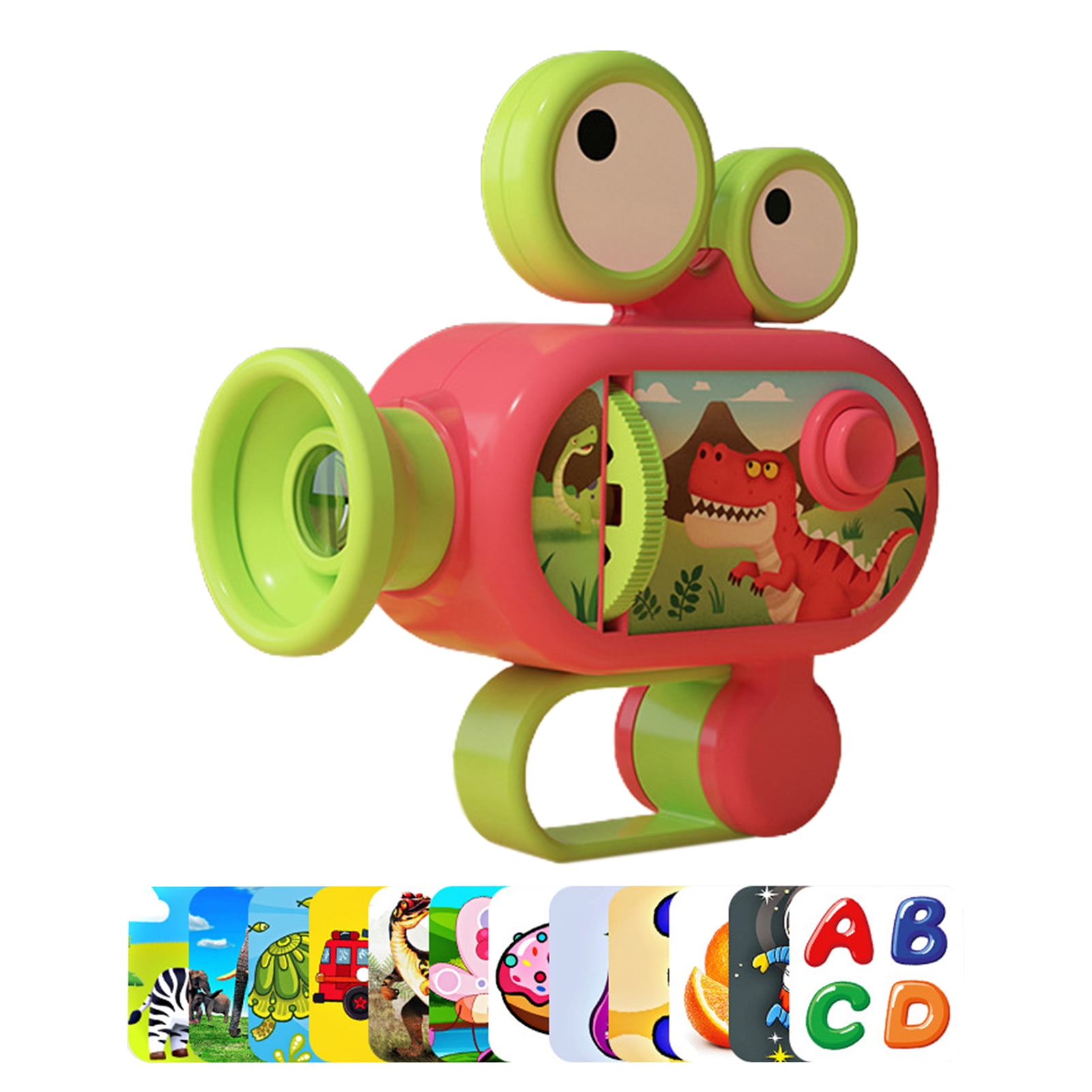 Kitem Kids Projector Toy Adjustable Projection Distance 12 Discs 96 ...