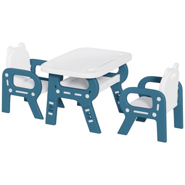 GDLF Kids Desk and Chair Set Adjustable Study Computer Desk Grow with ...