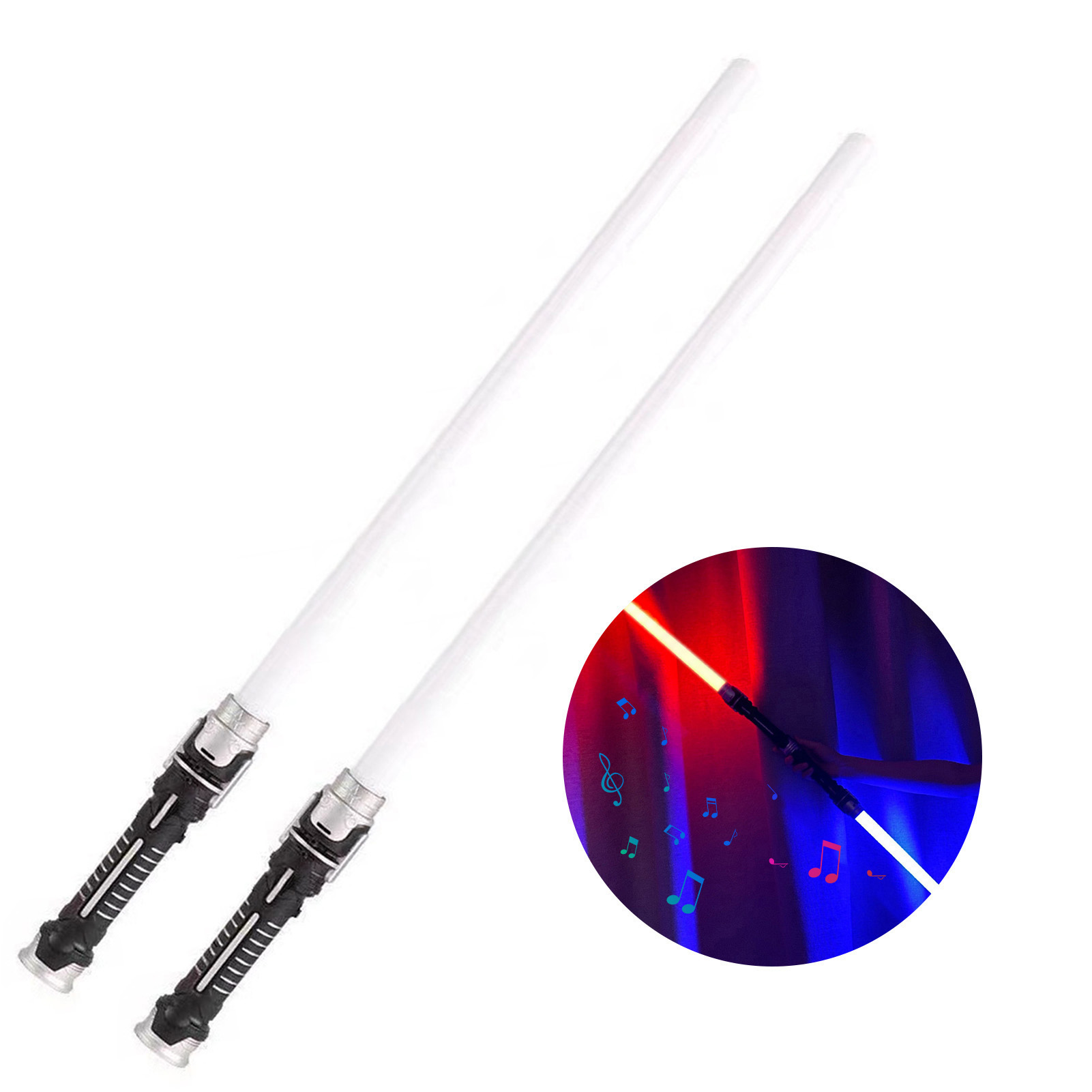 Kitem Lightsaber Toy Colorful Cool Luminescent Parent-child Interaction ...