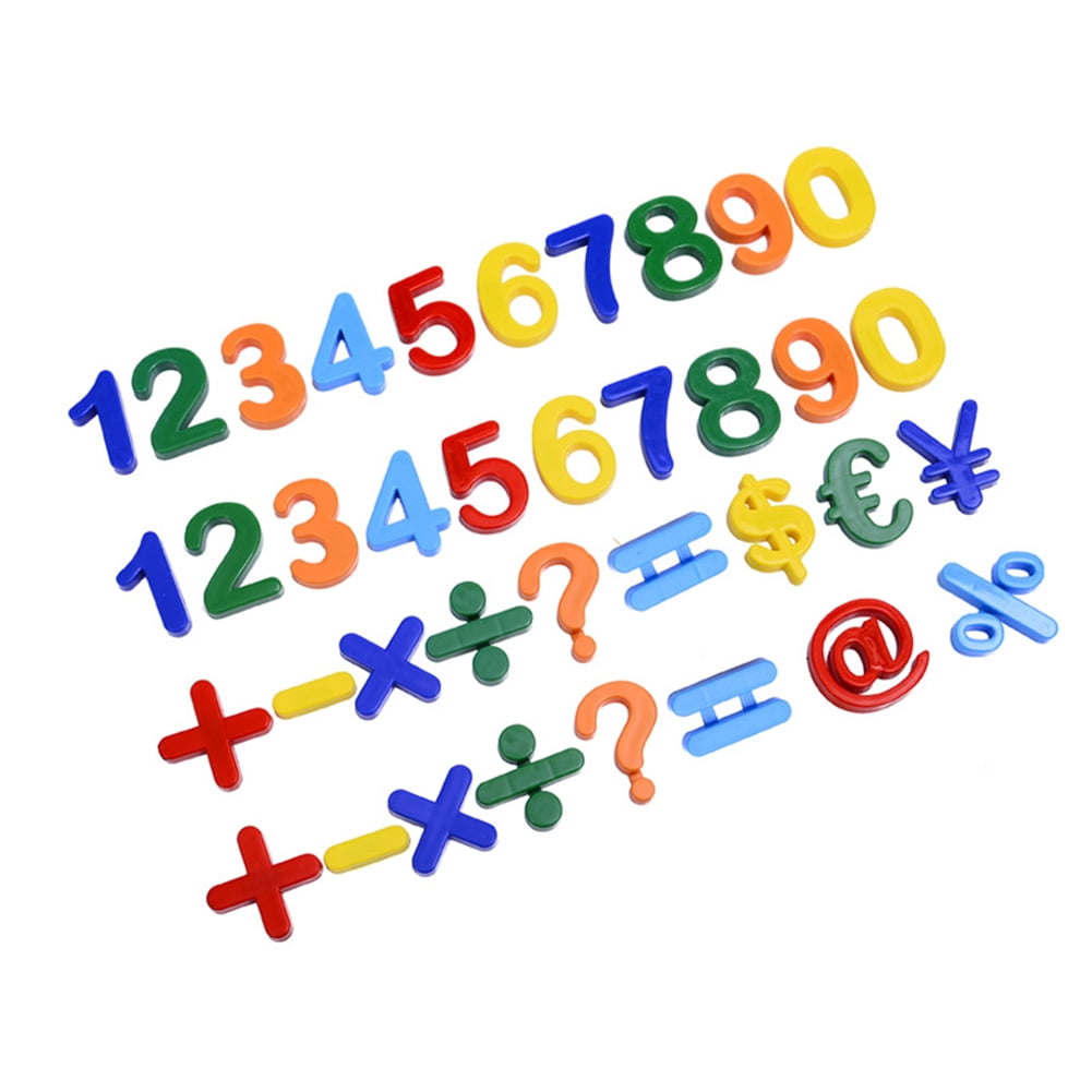 Kitem Magnetic Colorful English Alphabet Number Shape Puzzles ...