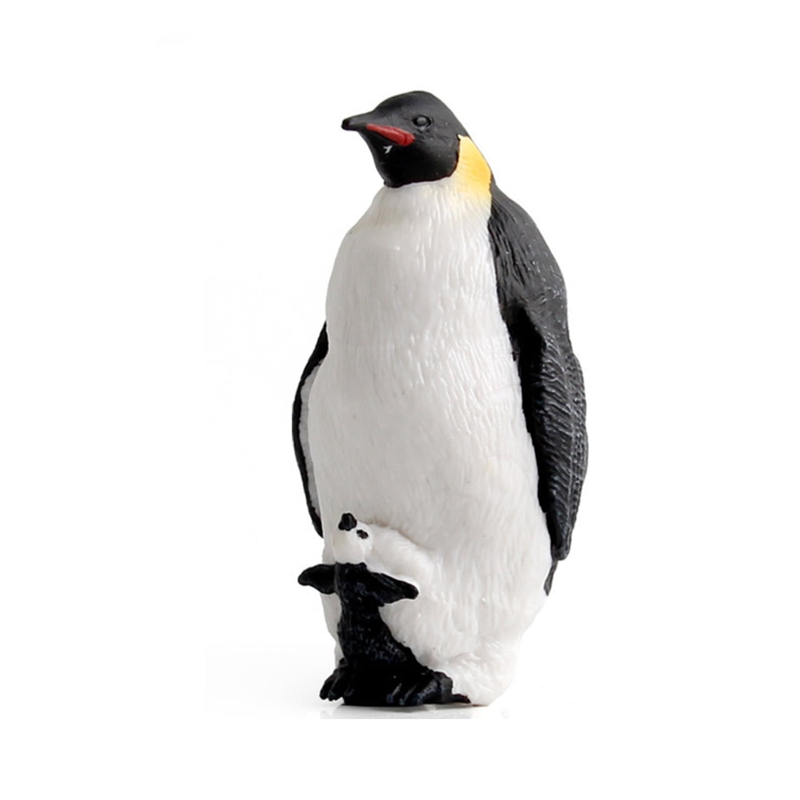 Kitem Penguin Figurine Smell-less Solid PVC Realistic Penguin Figure ...